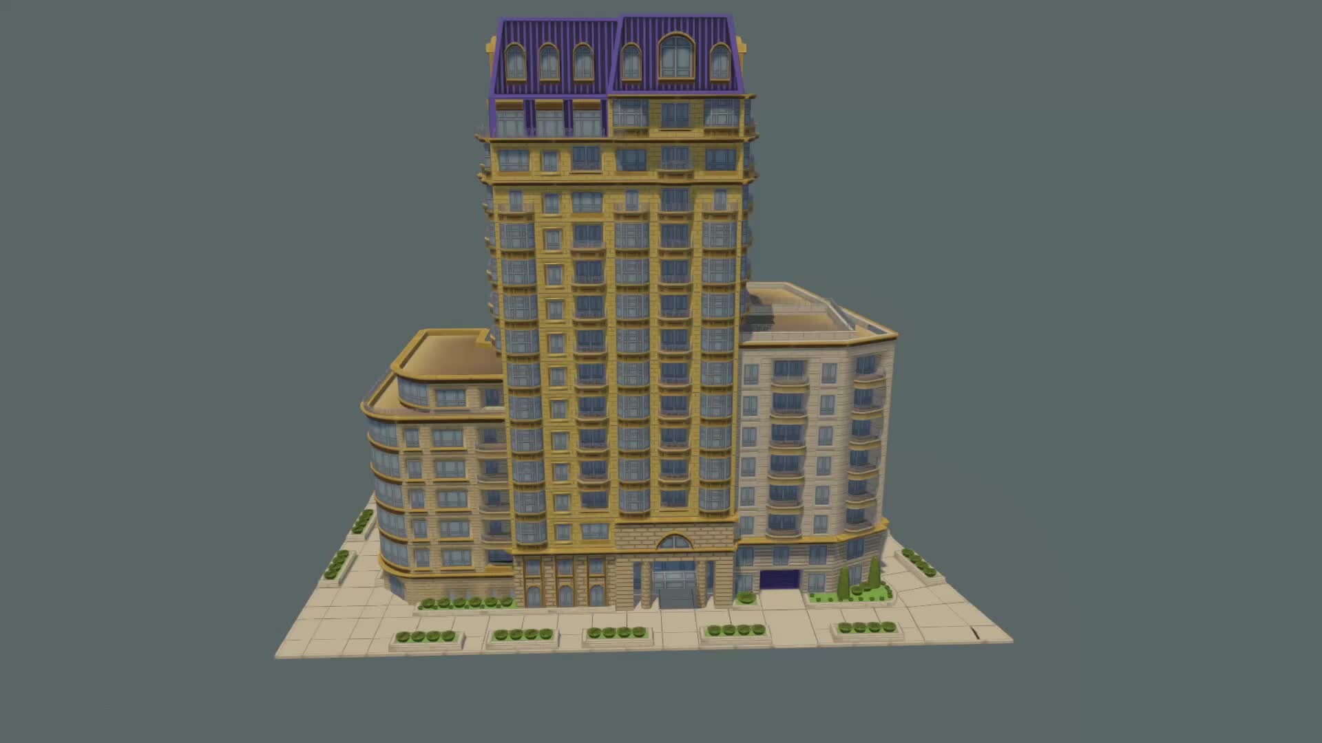 ArtStation - 3D Condo Diorama