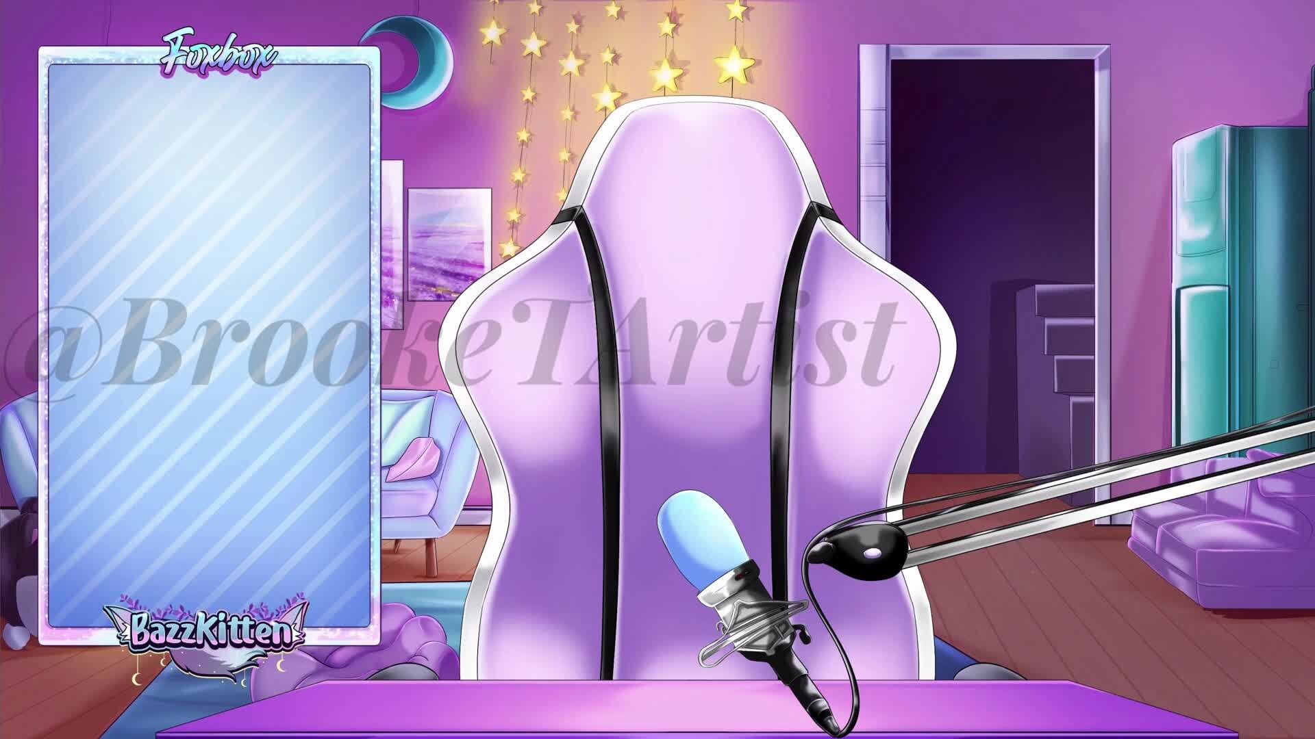 ArtStation - Just Chatting Anime Screen