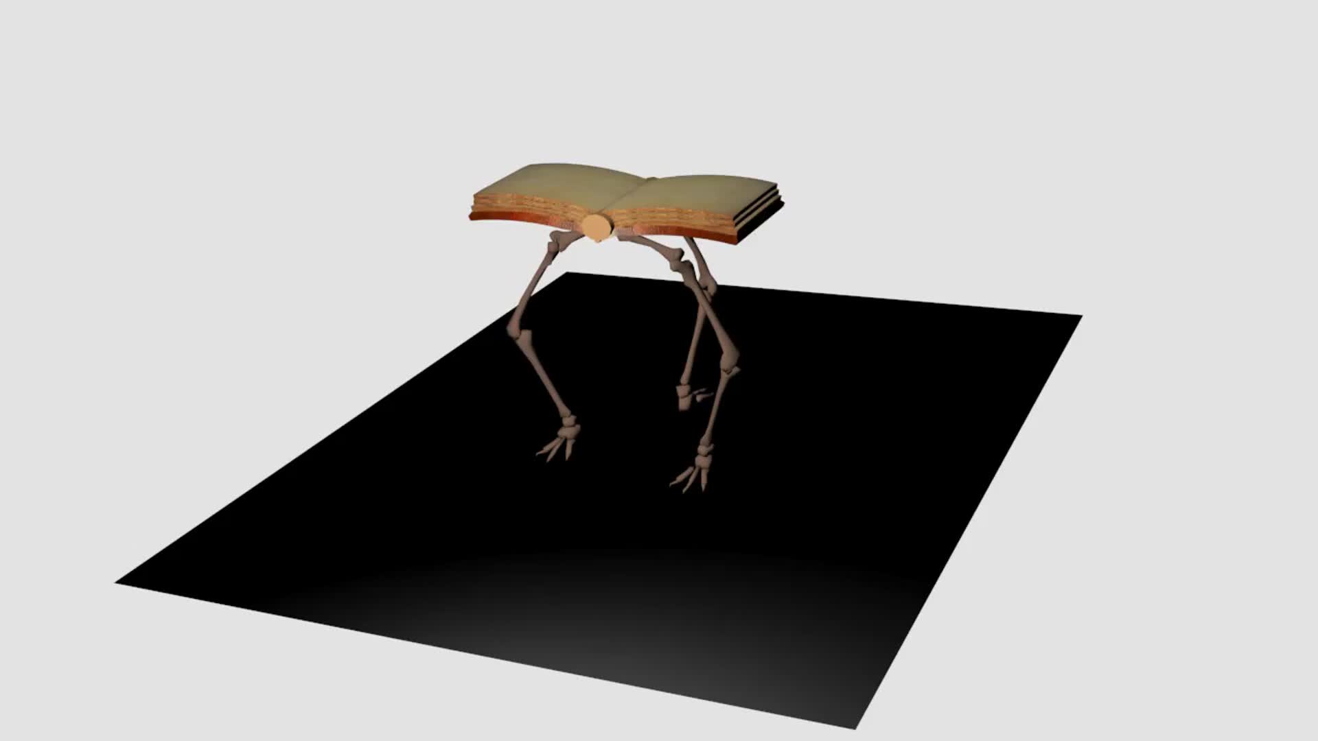 ArtStation - Magic Book character animations (very old work)