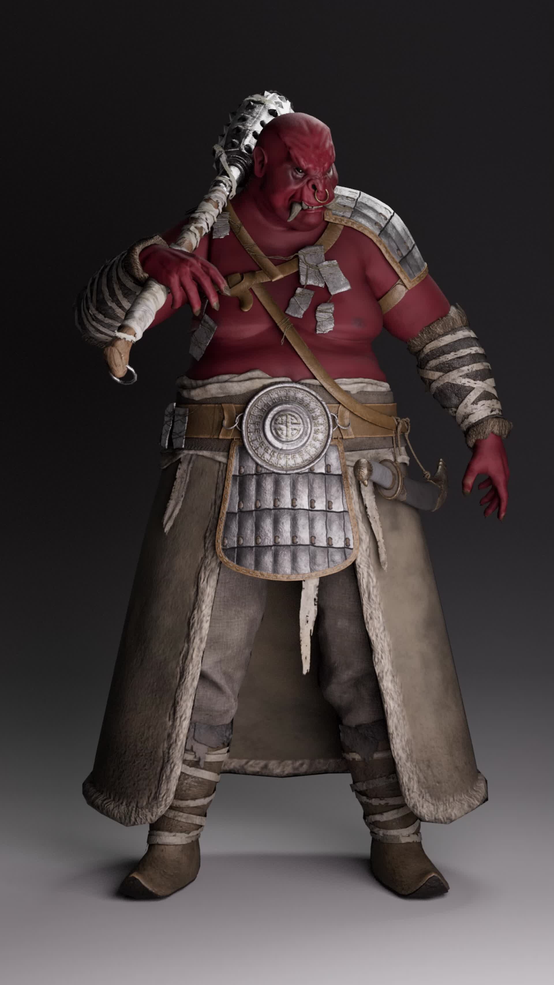 John Kenneth Hylland - Yokai-like Mongolian Brute
