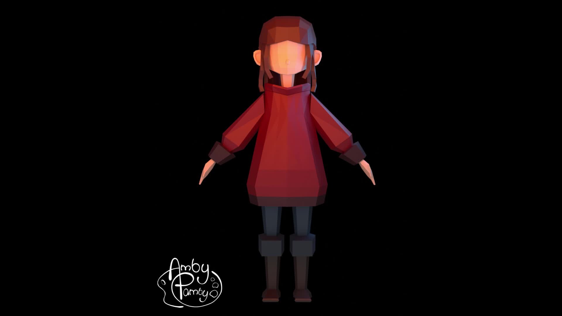 ArtStation - Low-Poly Girl
