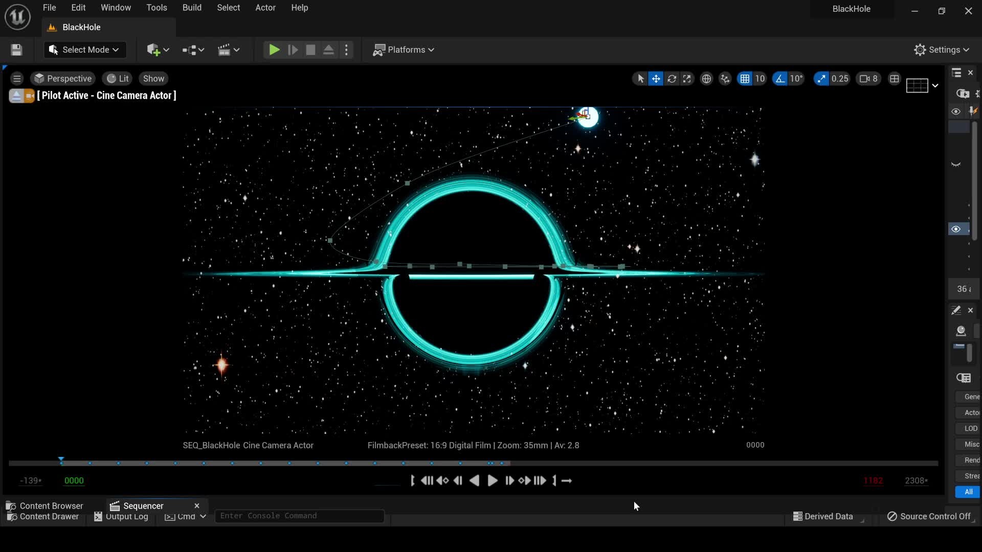 ArtStation - Black Hole Project