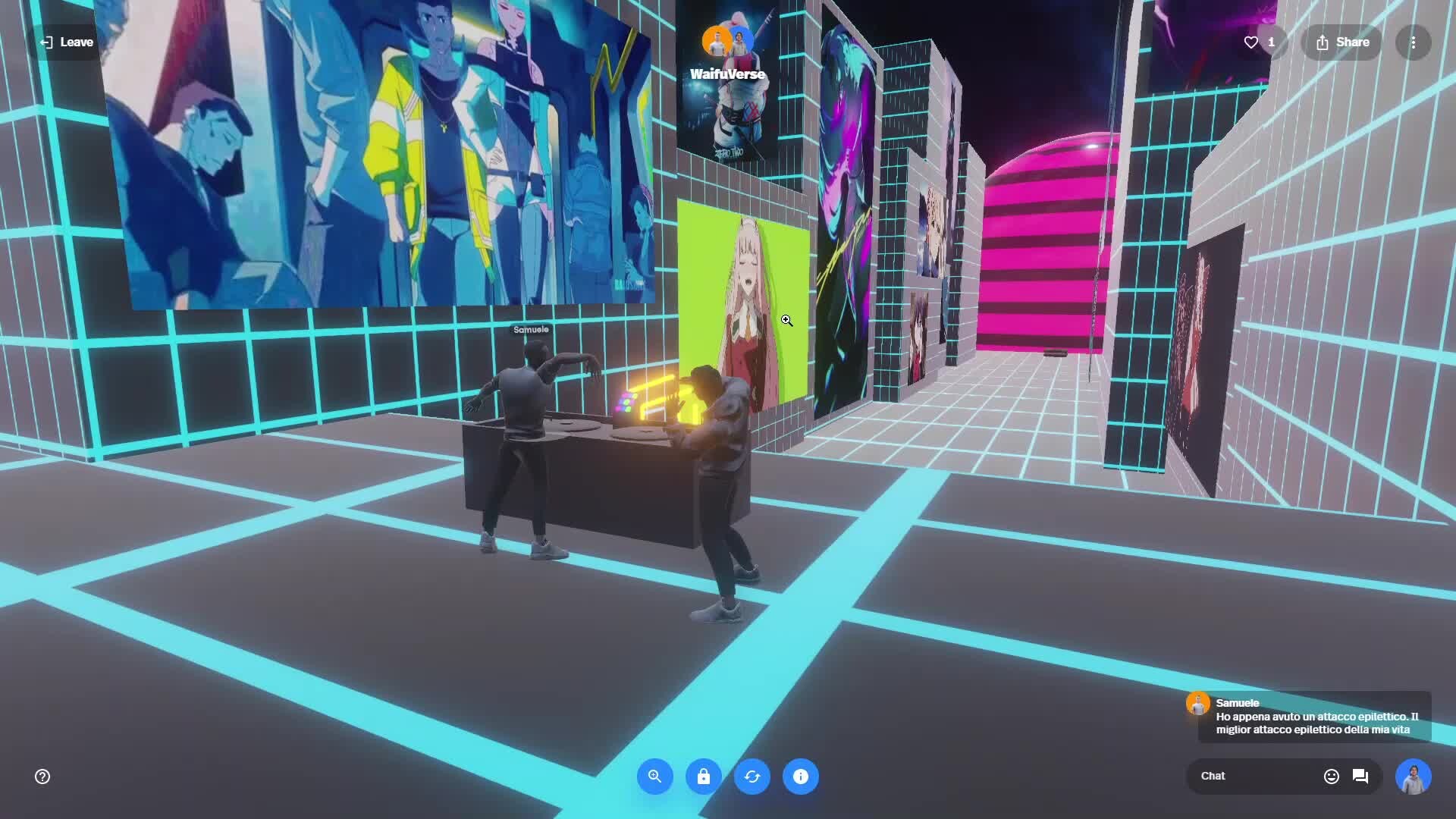 ArtStation - My first Metaverse in Spatial