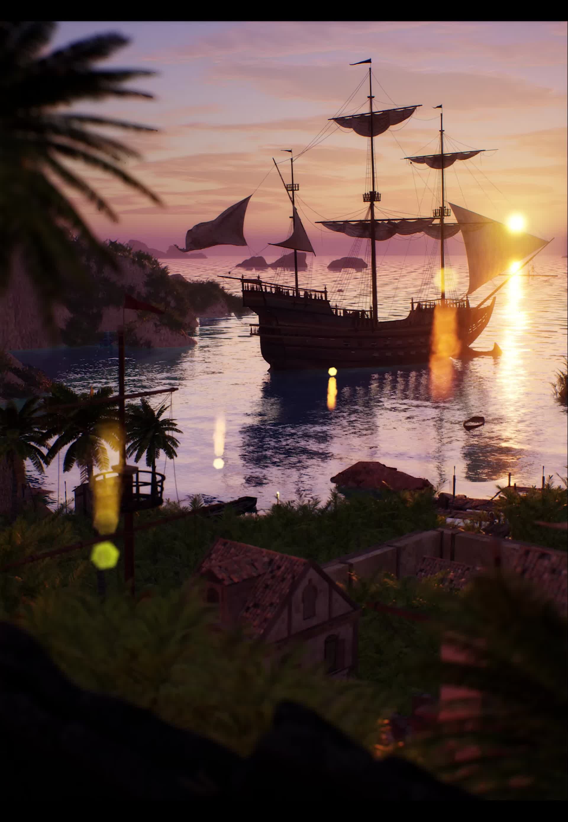 ArtStation - Playing with pirates