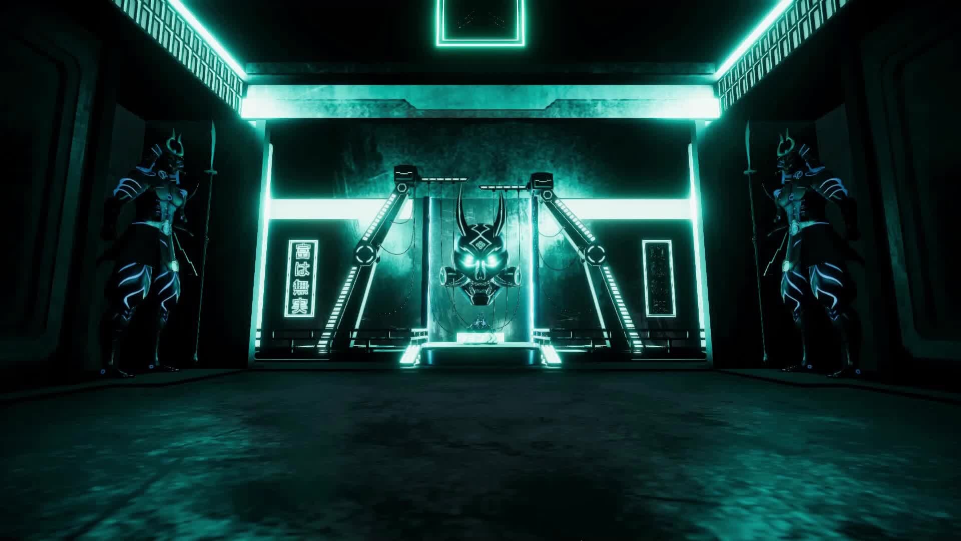 ArtStation - Cyberpunk Dojo
