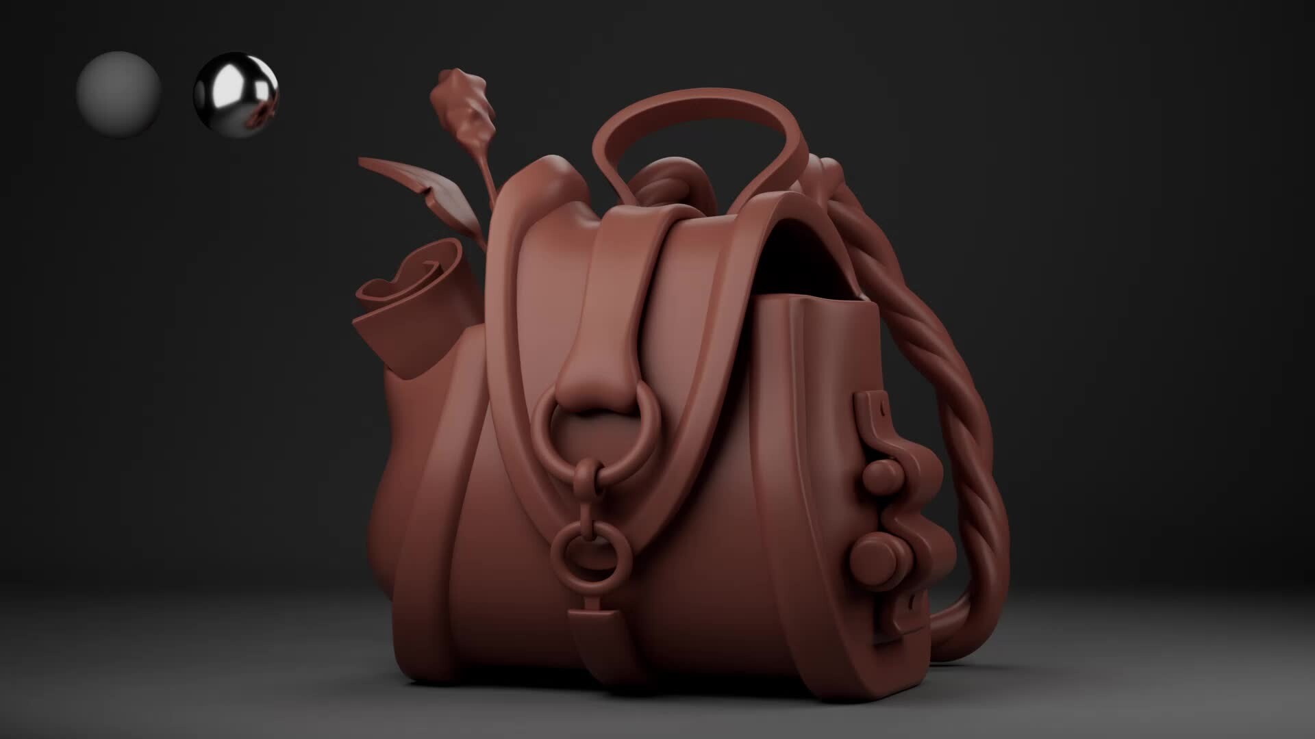 ArtStation - Stylized Bag