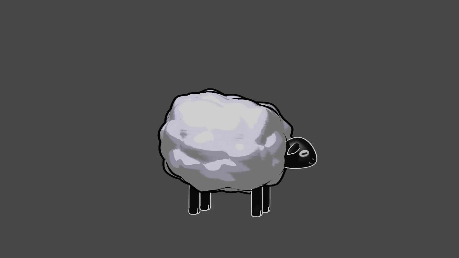 ArtStation - Animation - Stylized Sheep