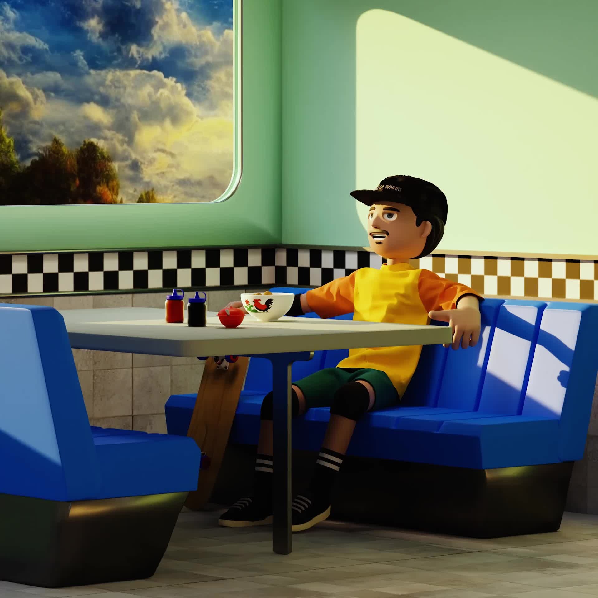 ArtStation - BAKSO Boy 3D Animation