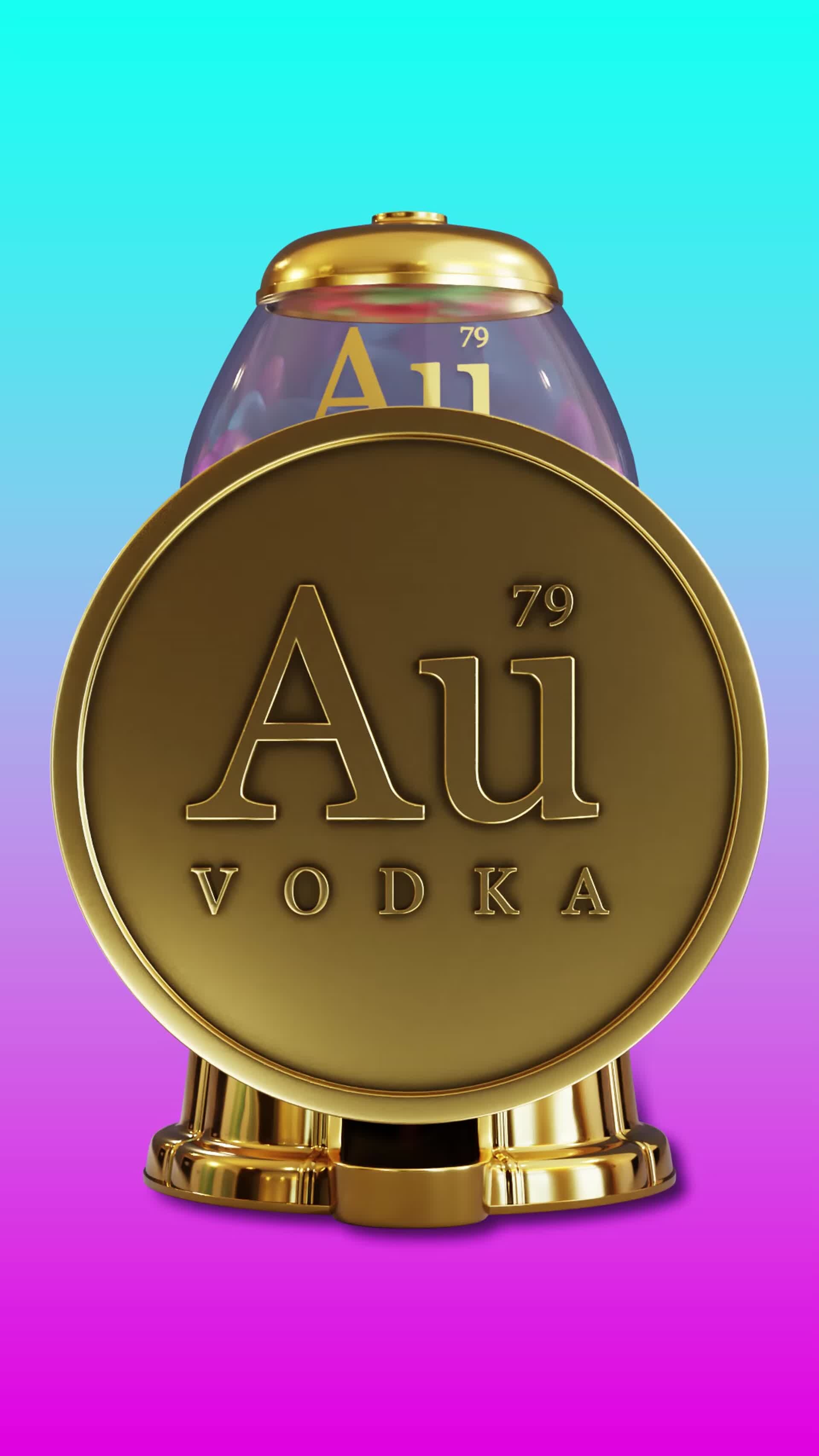 ArtStation - 3d Product Animation Au Vodka Bubblegum Machine