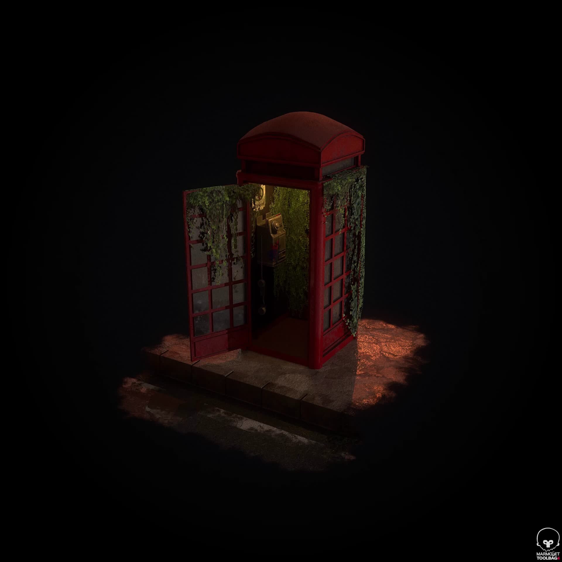 ArtStation - Telephone Box