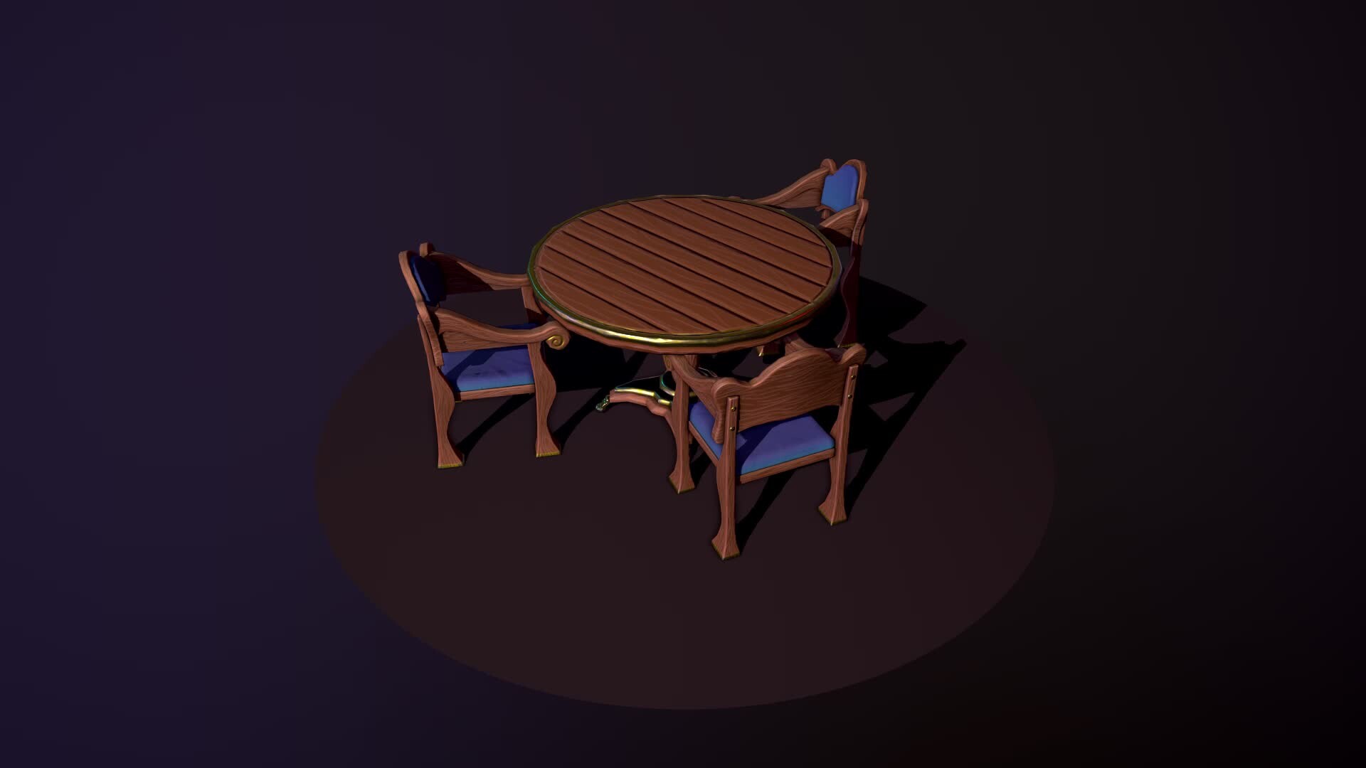 ArtStation - (BG) Table and wood