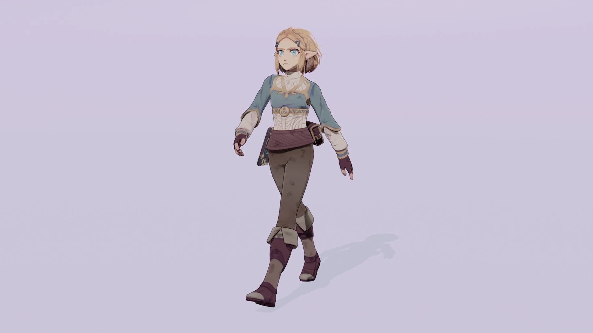ArtStation - Zelda Walk Animation