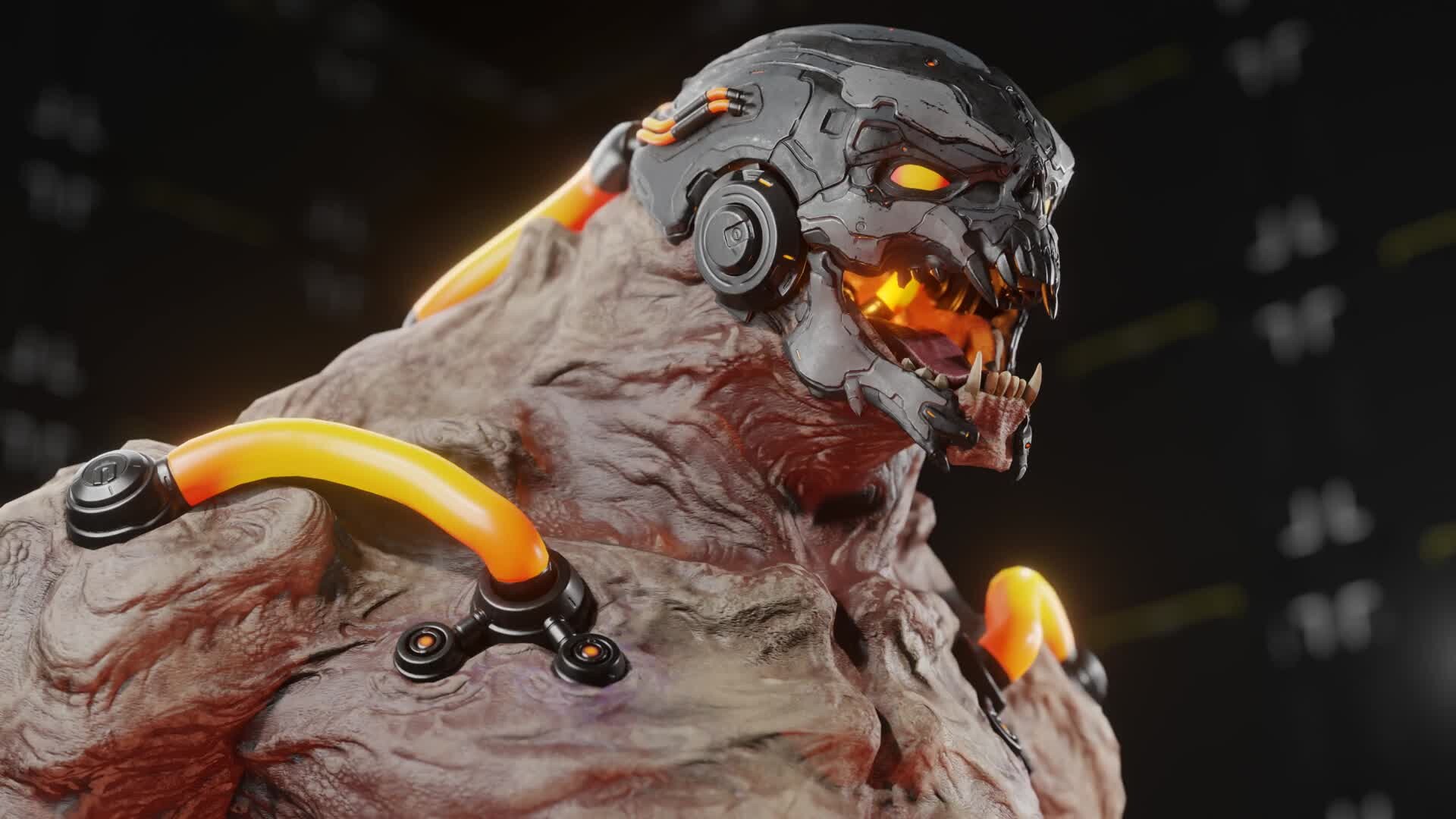 ArtStation - DREAD KNIGHT / Doom fanart