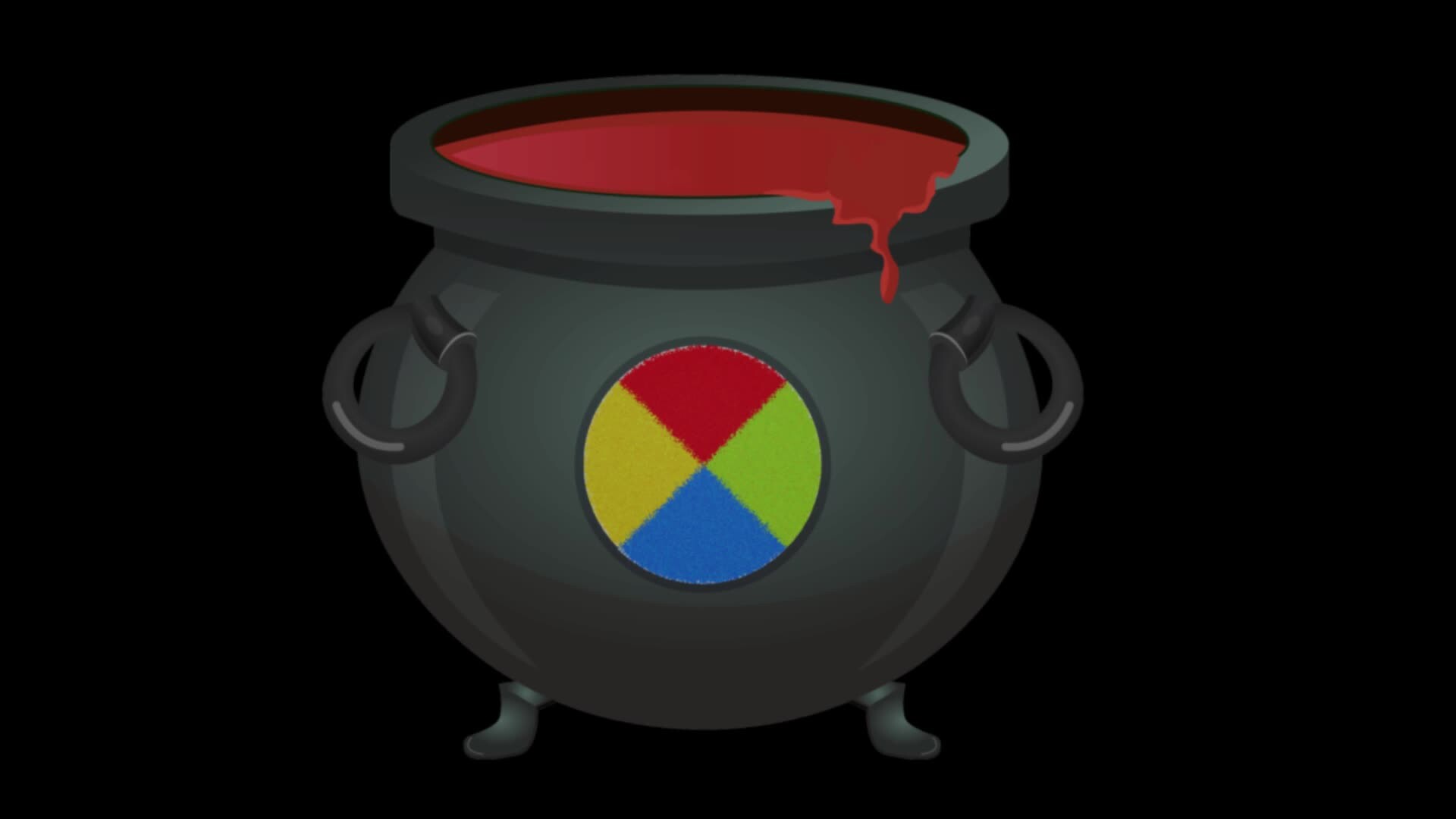 ArtStation - Red Cauldron | Game Asset Falling Water form Cauldron