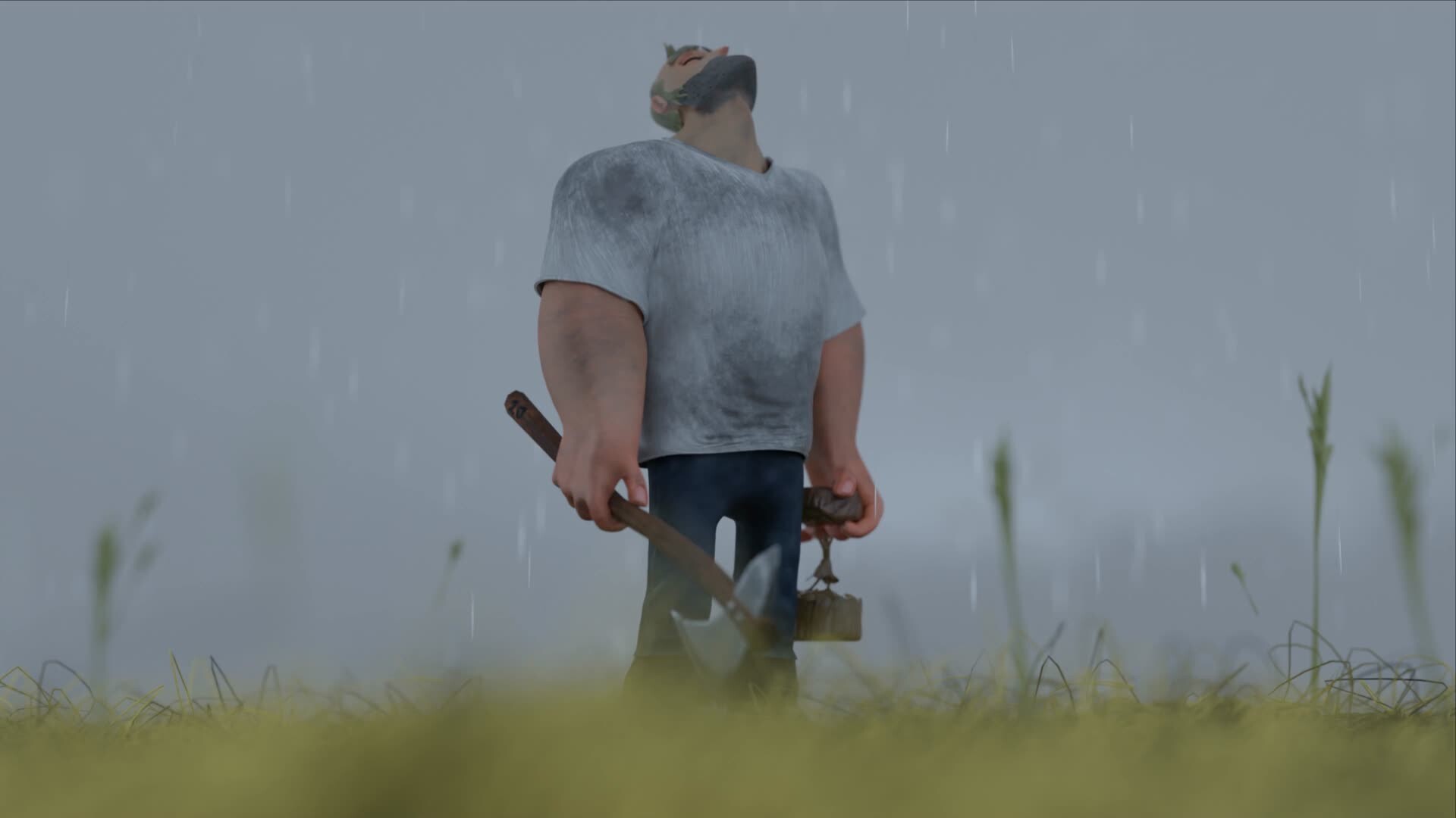 ArtStation - Summer Rain (Fan-Art)