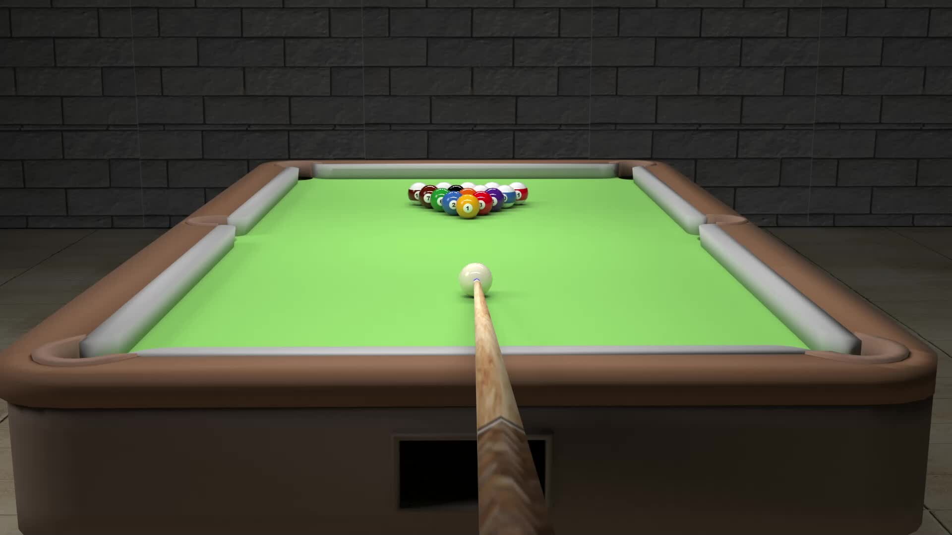ArtStation - Pool table Simulation