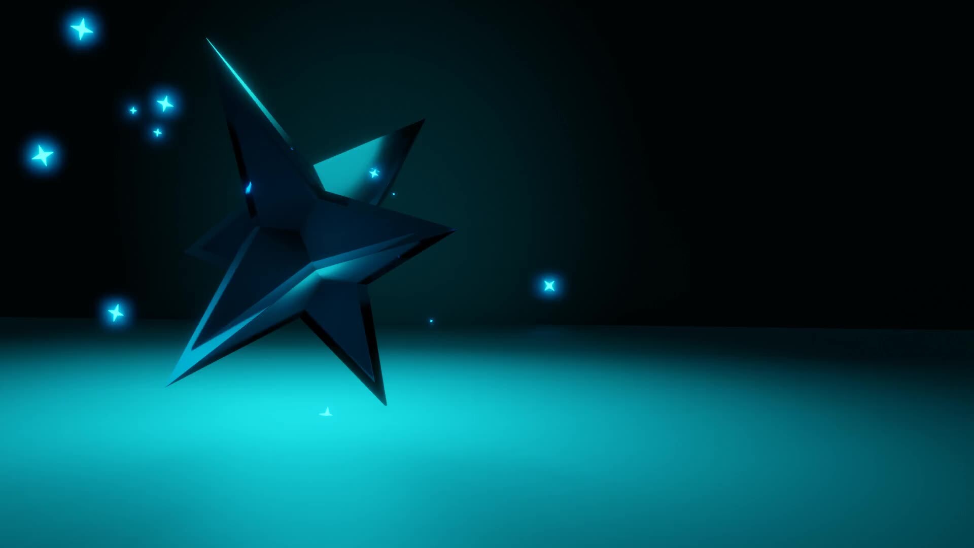 ArtStation - Spining Stars Blender animation