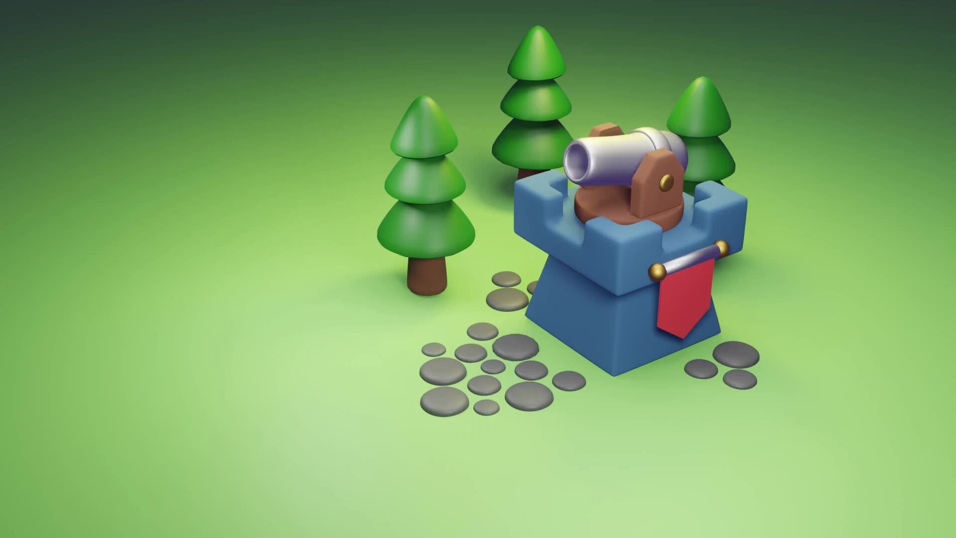 ArtStation - Cannon Ball Animation