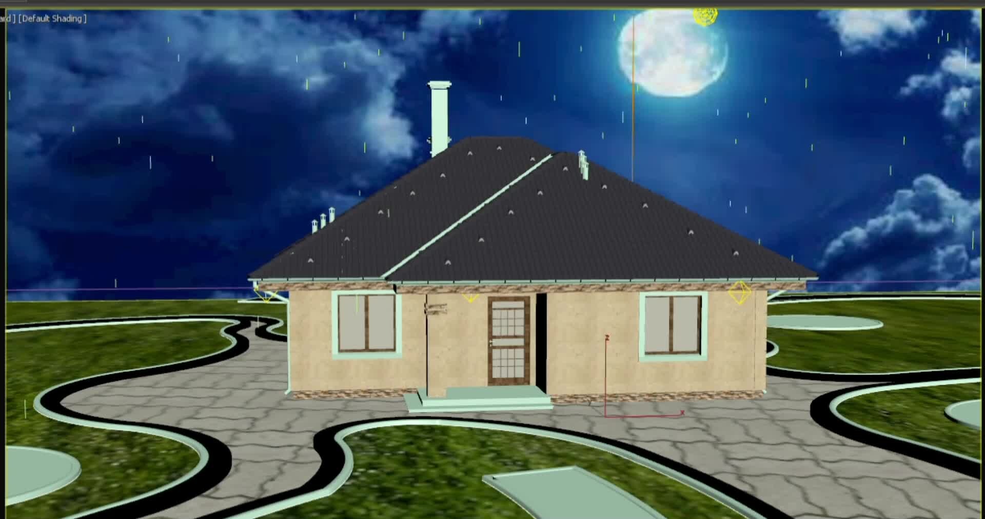 ArtStation - Rain simulation college projects