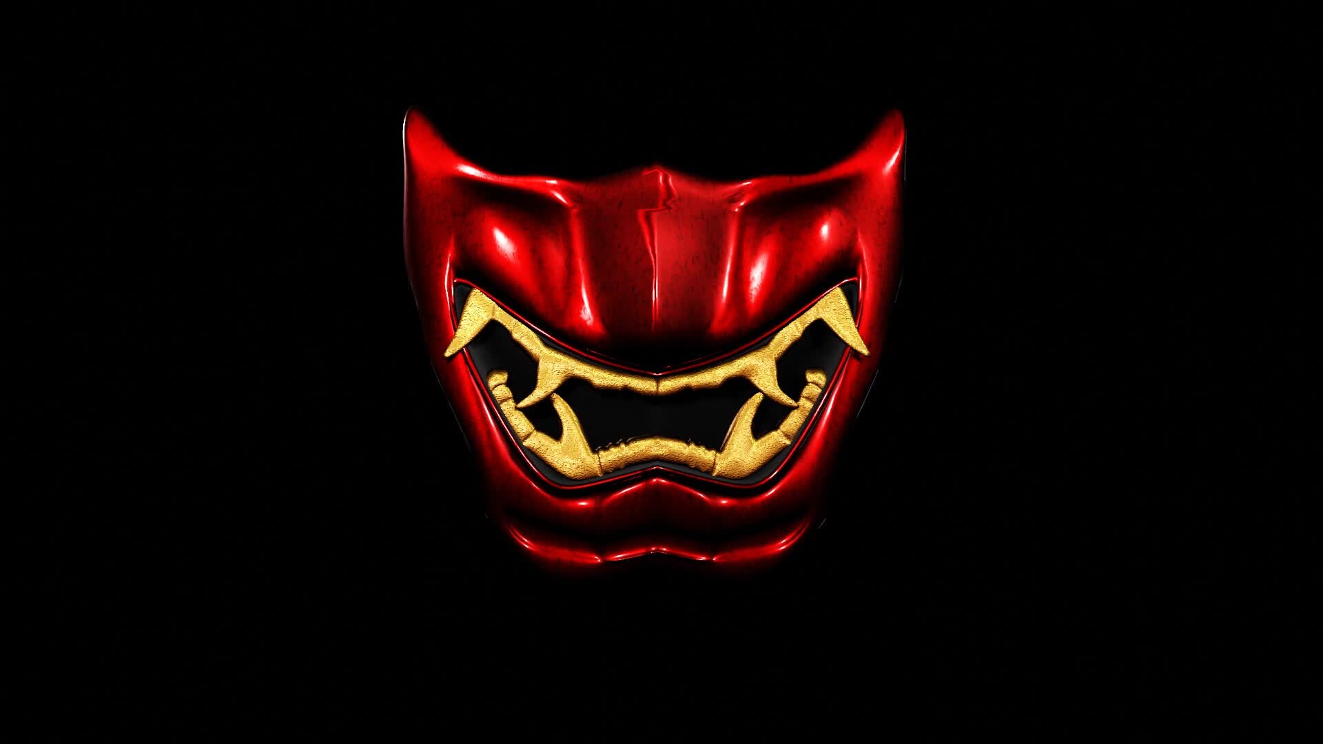 ArtStation - Oni mask