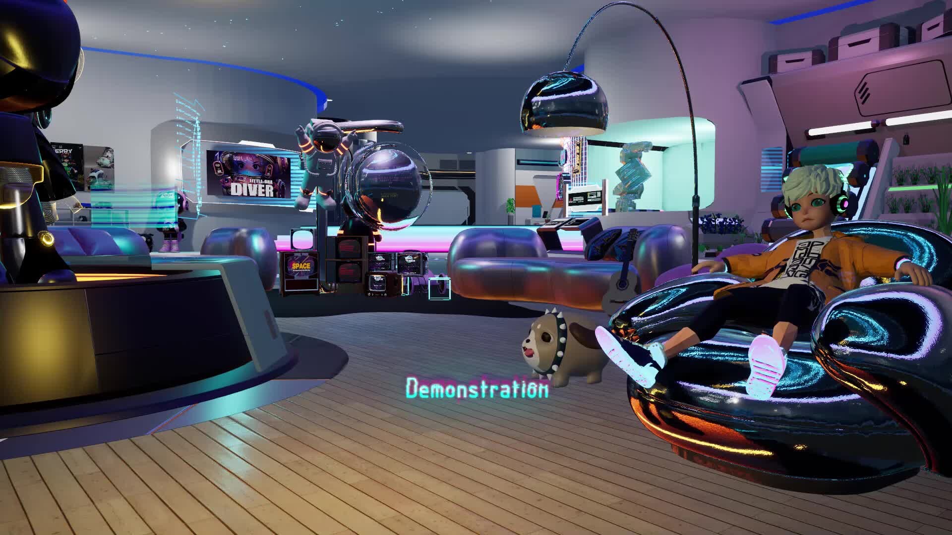 ArtStation - metaverse Lab demonstration animation