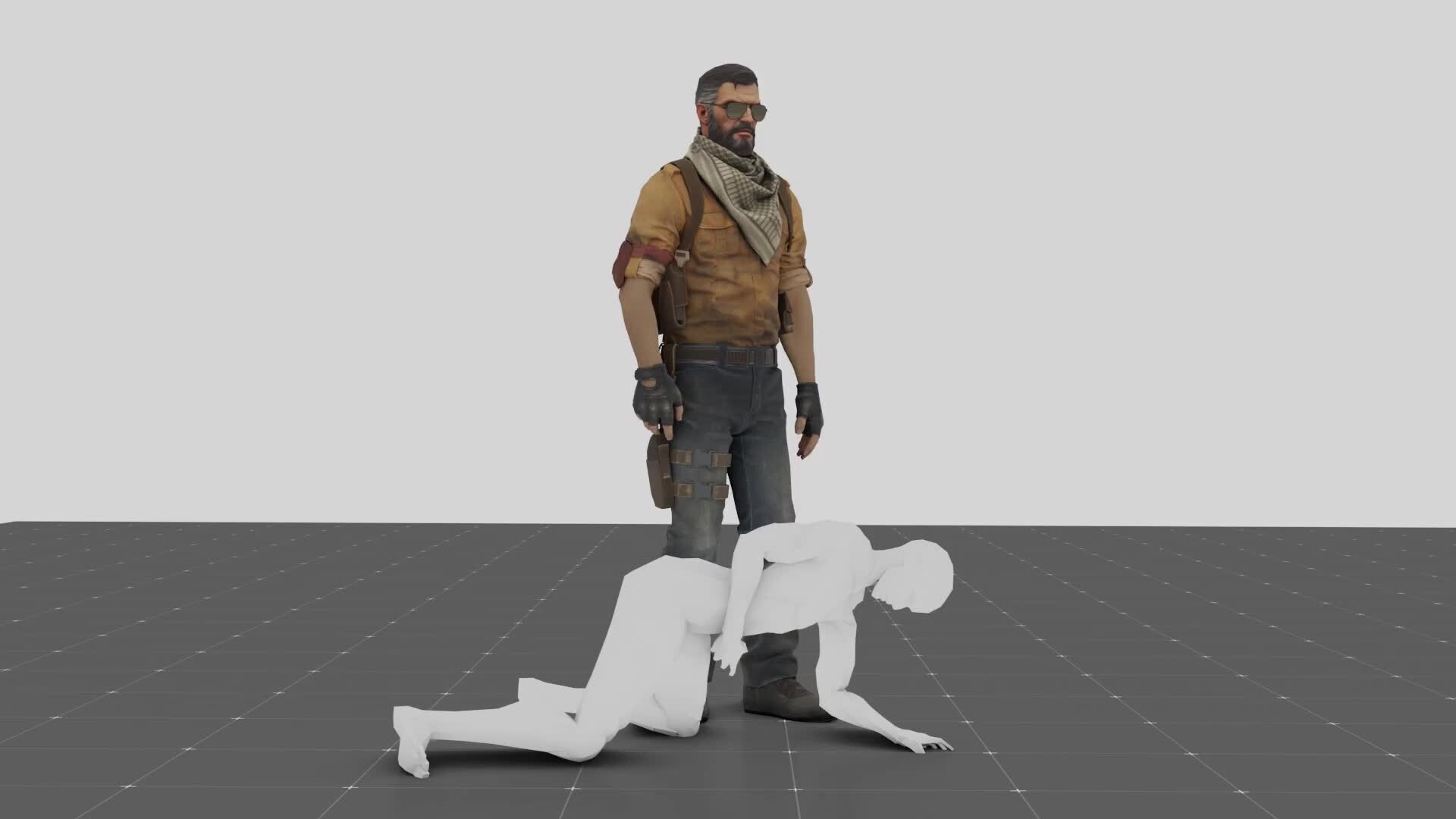 ArtStation - Caliber style animations (execution and emotion)