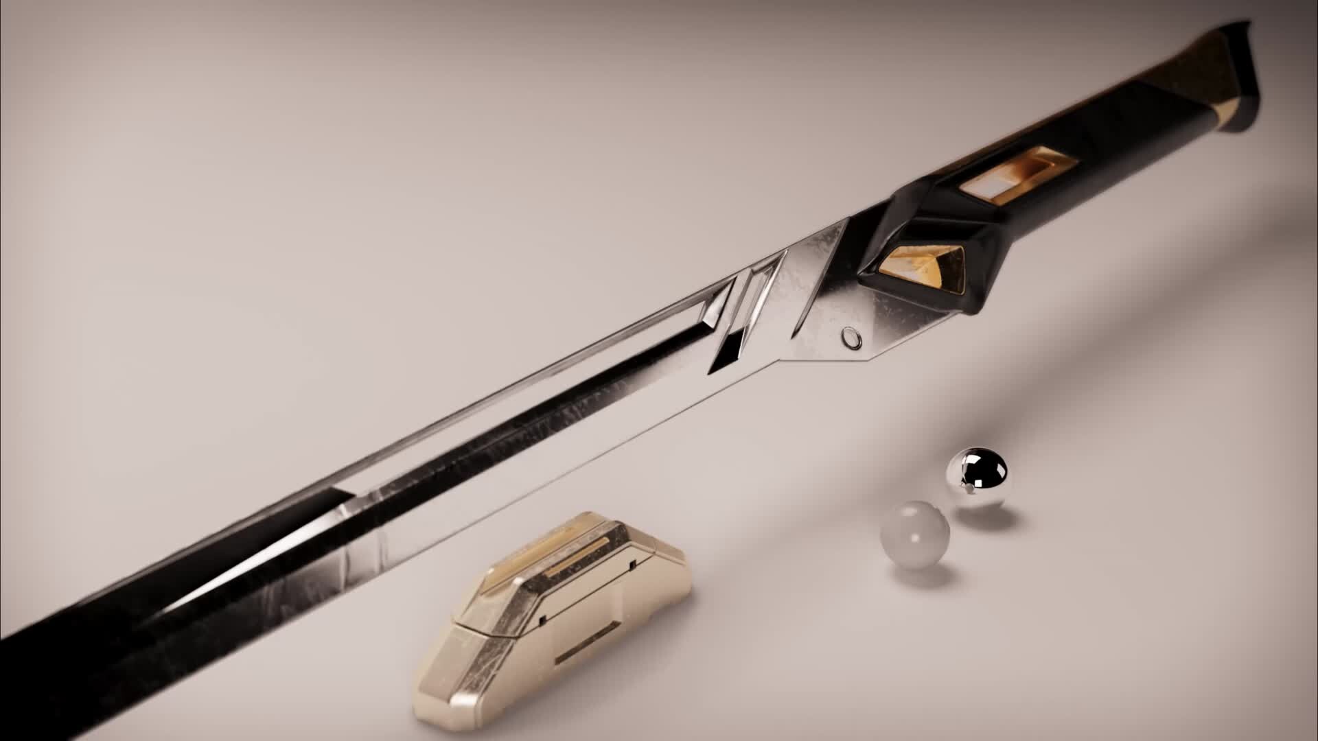 ArtStation - Sci fi sword