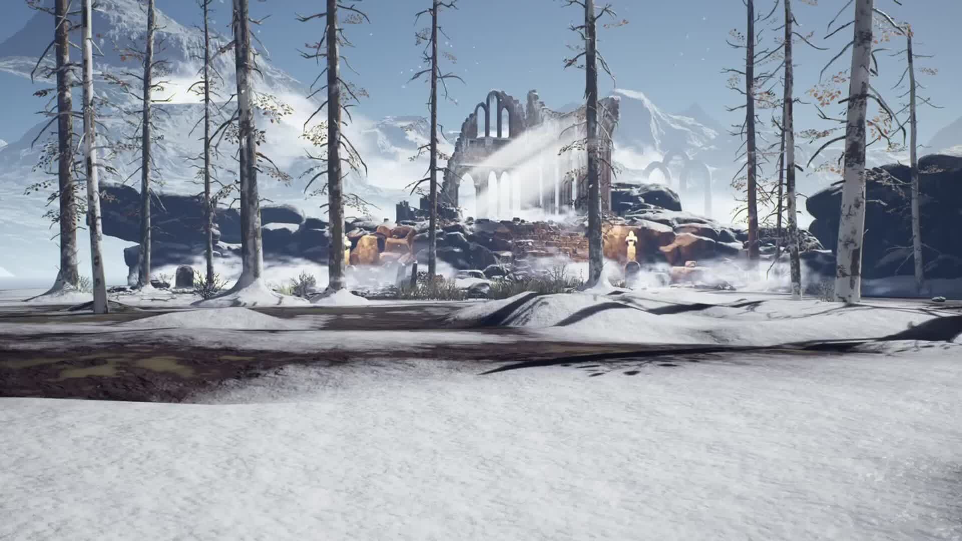 ArtStation - Winter Temple