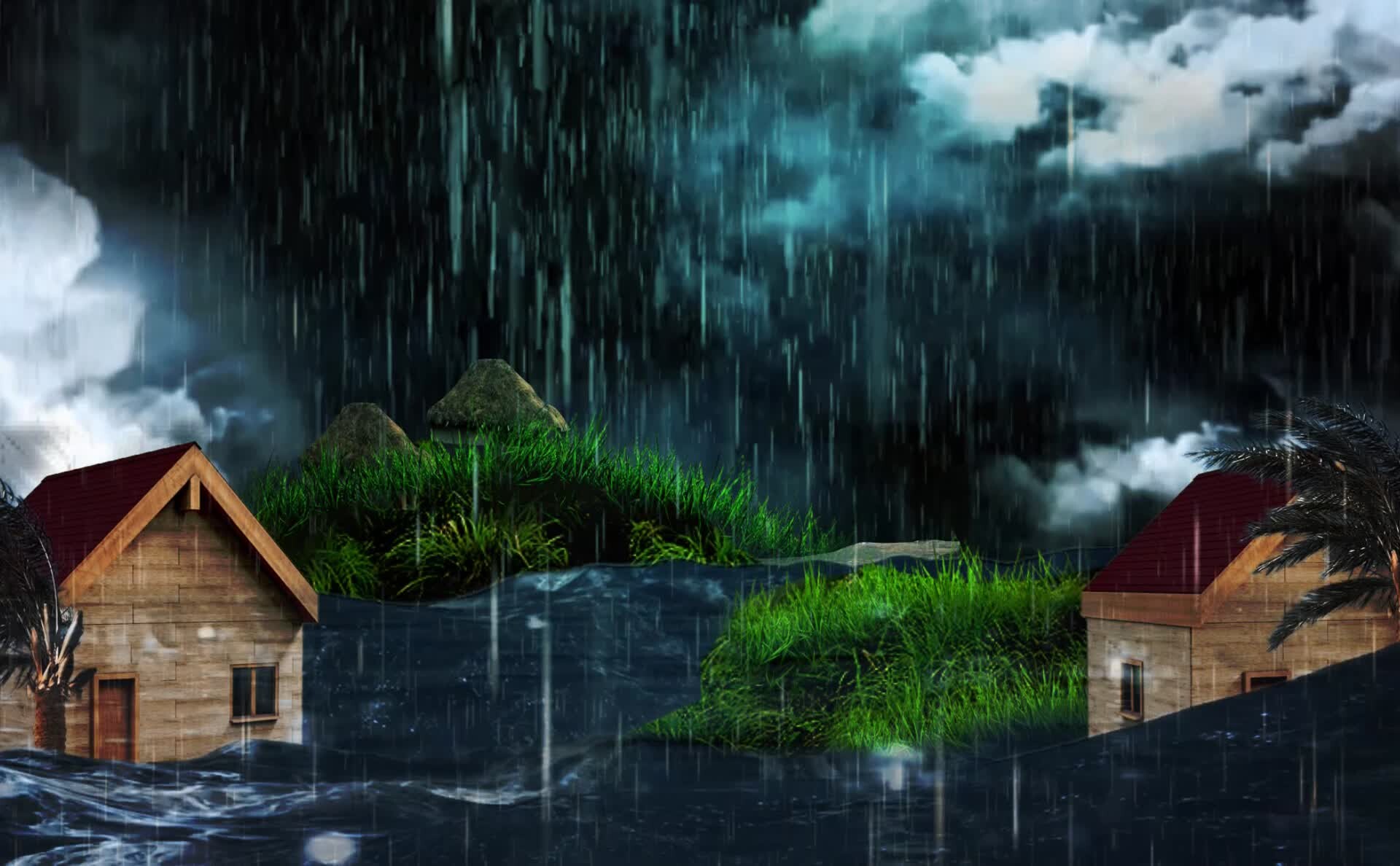 ArtStation - flood animation