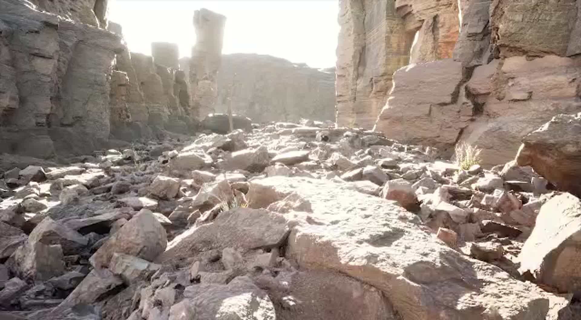 ArtStation - Grand canyon level design