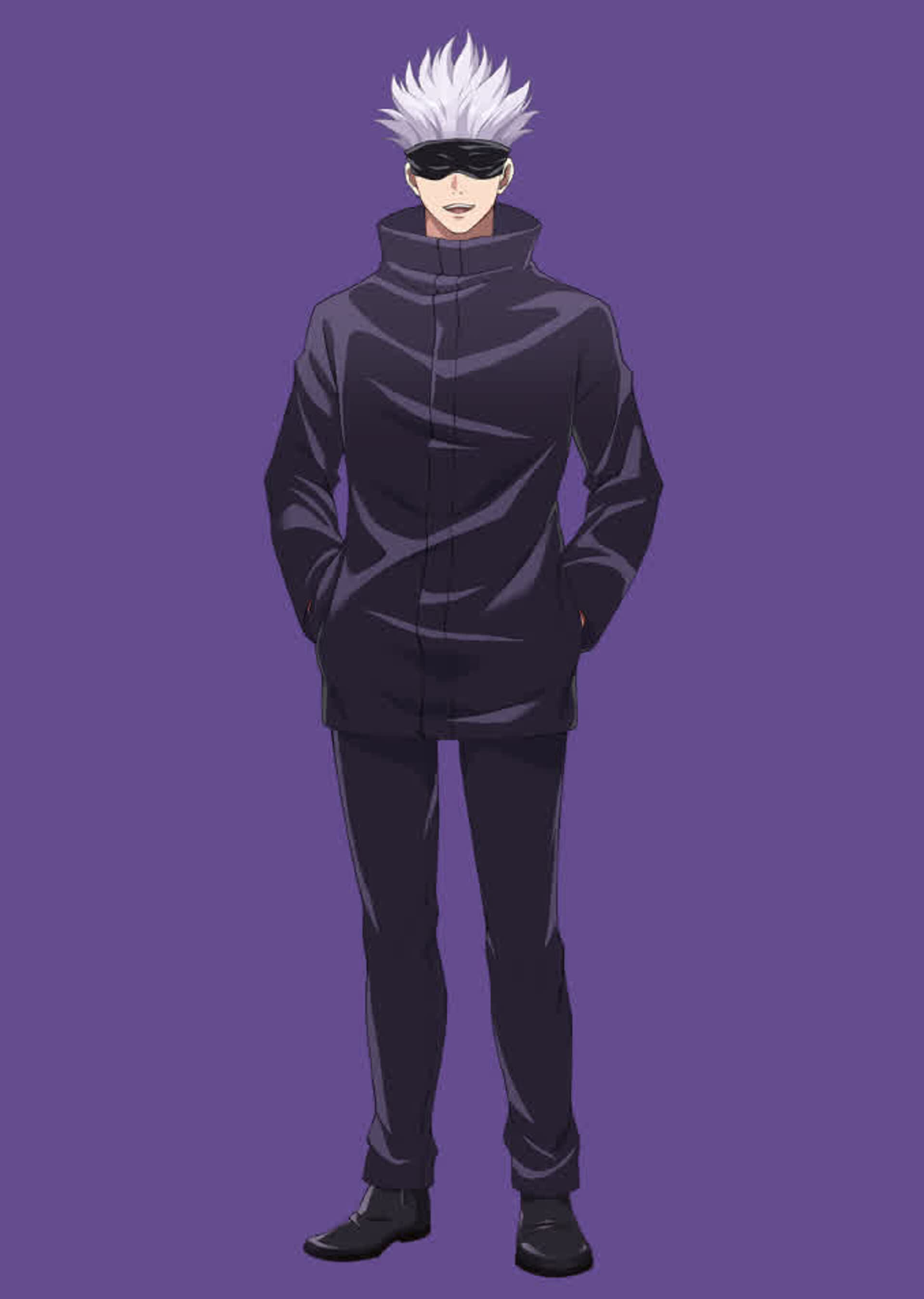 ArtStation - Spine 2D animation fanart (Satoru Gojo)