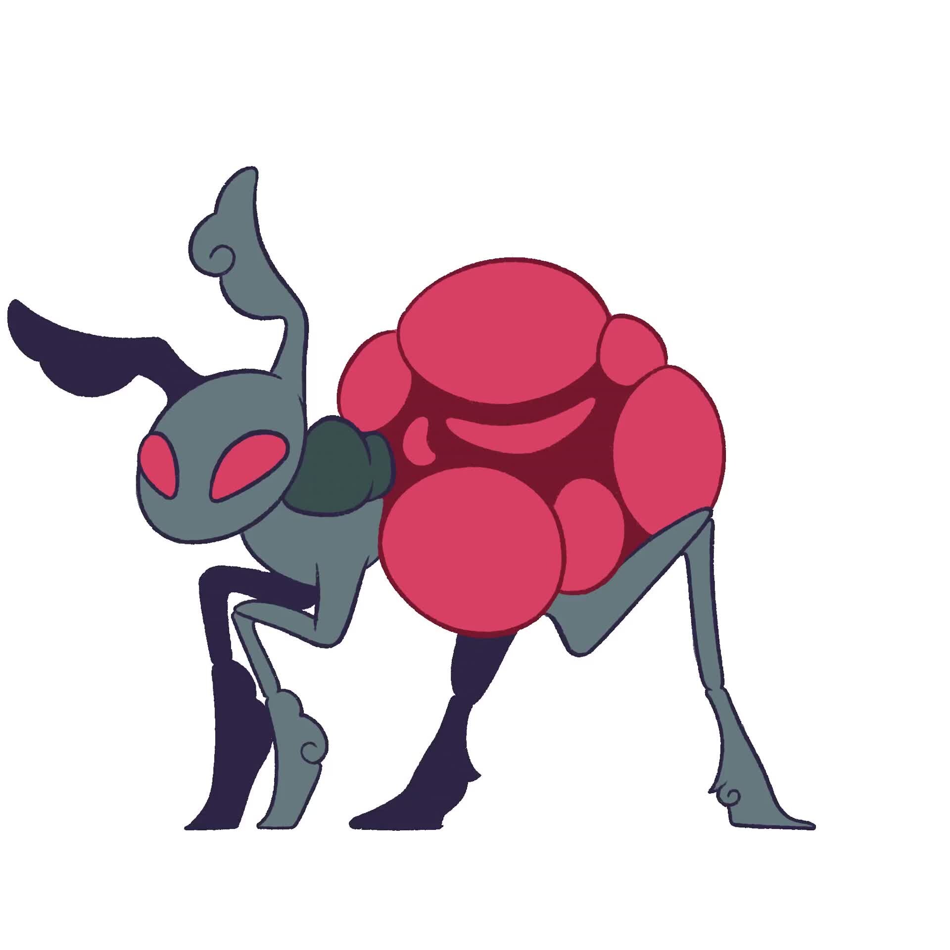 ArtStation - Animations "Bomber enemy"