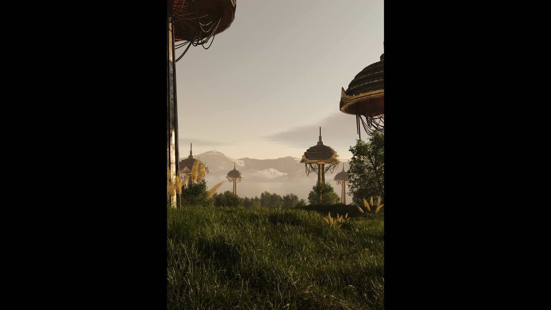 ArtStation - Futuristic Forest K2