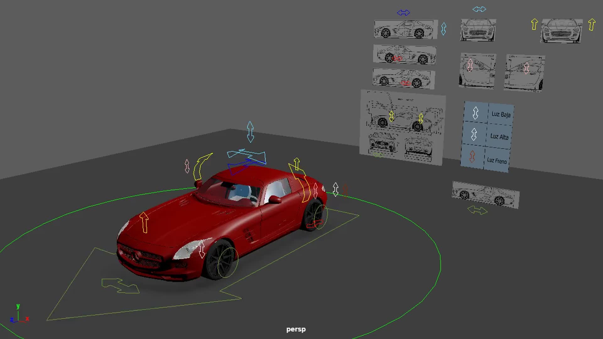 ArtStation - Car - Full Rigging