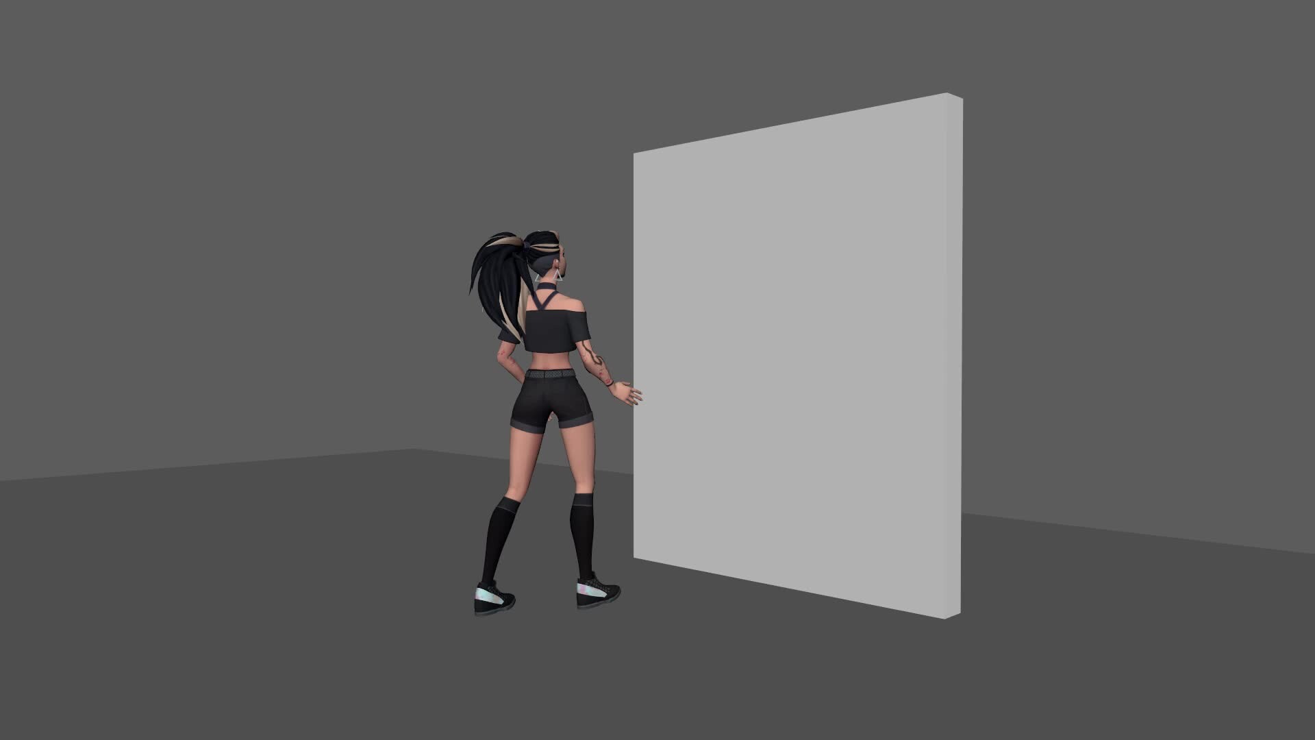 ArtStation - Wall jump animation