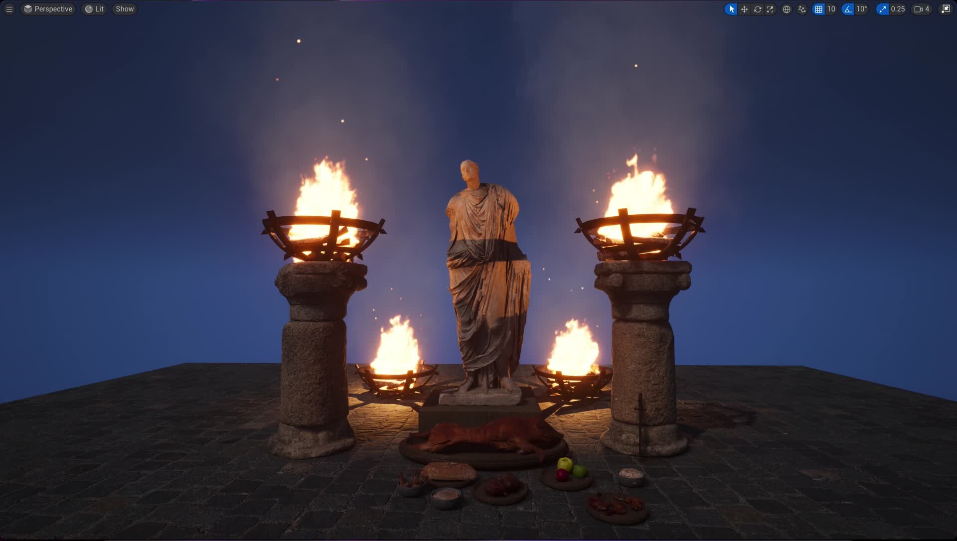 ArtStation - Fire particle system