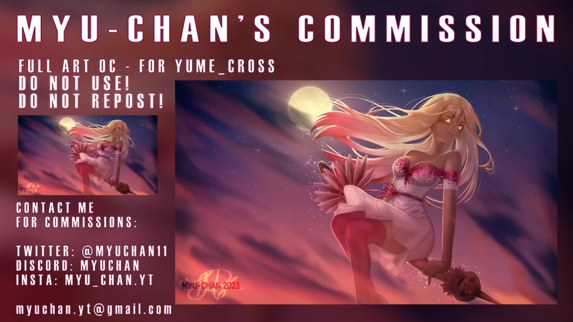 ArtStation - Full Art OC - Yume_Cross 01