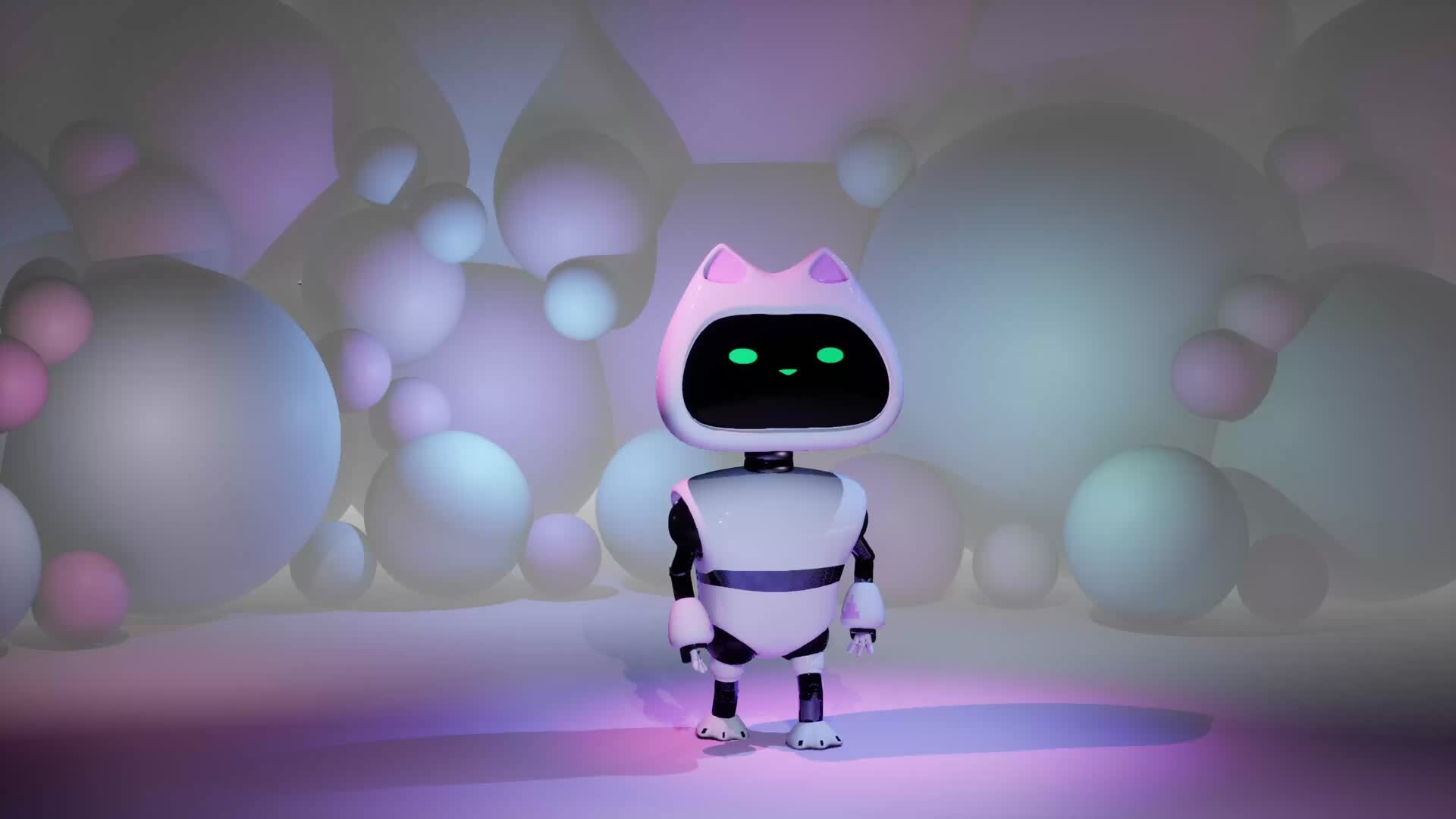 ArtStation - Tiny cute RoboCat