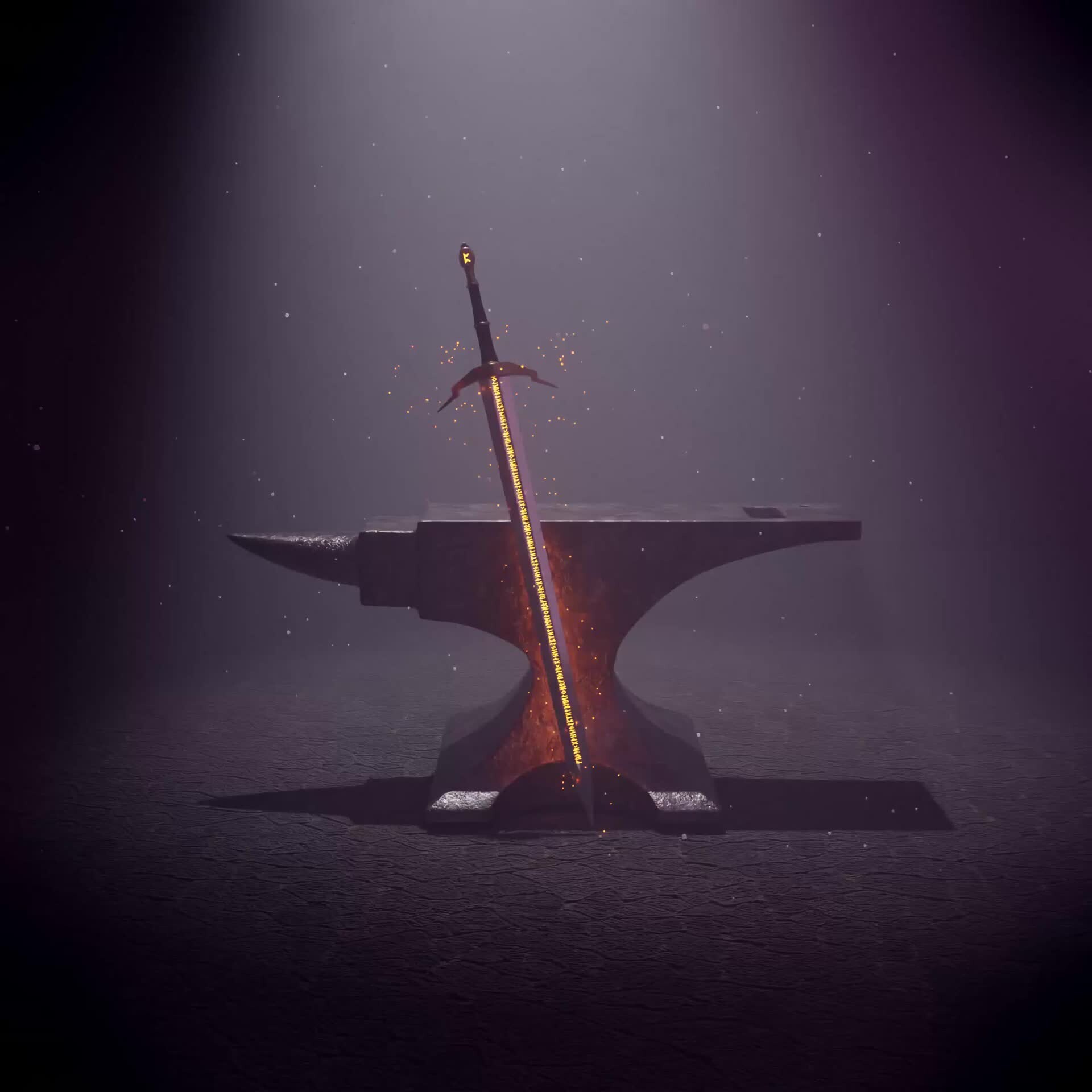 ArtStation - Anvil and Sword