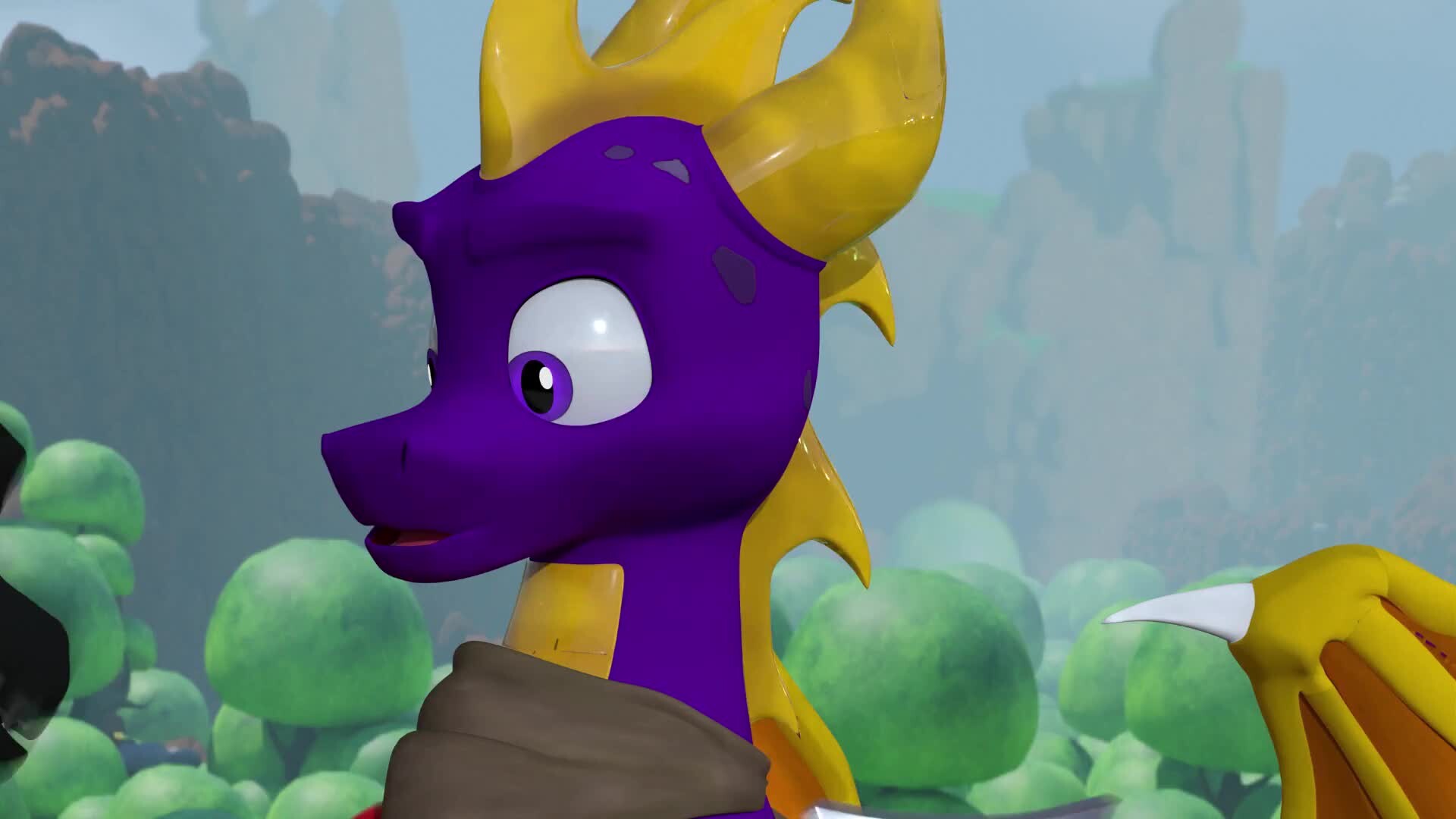 ArtStation - Cynder Steals a Kiss From Spyro