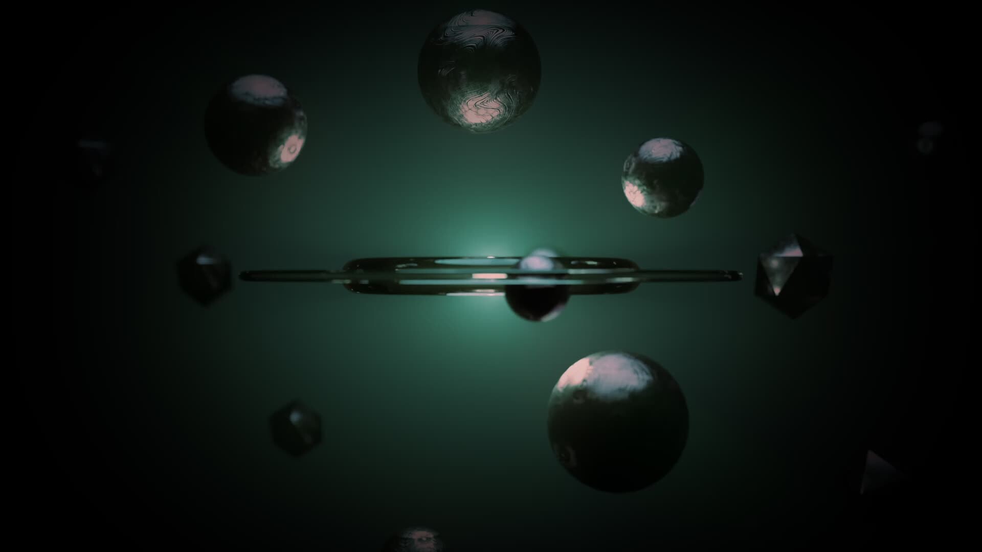 ArtStation - abstract gyroscope