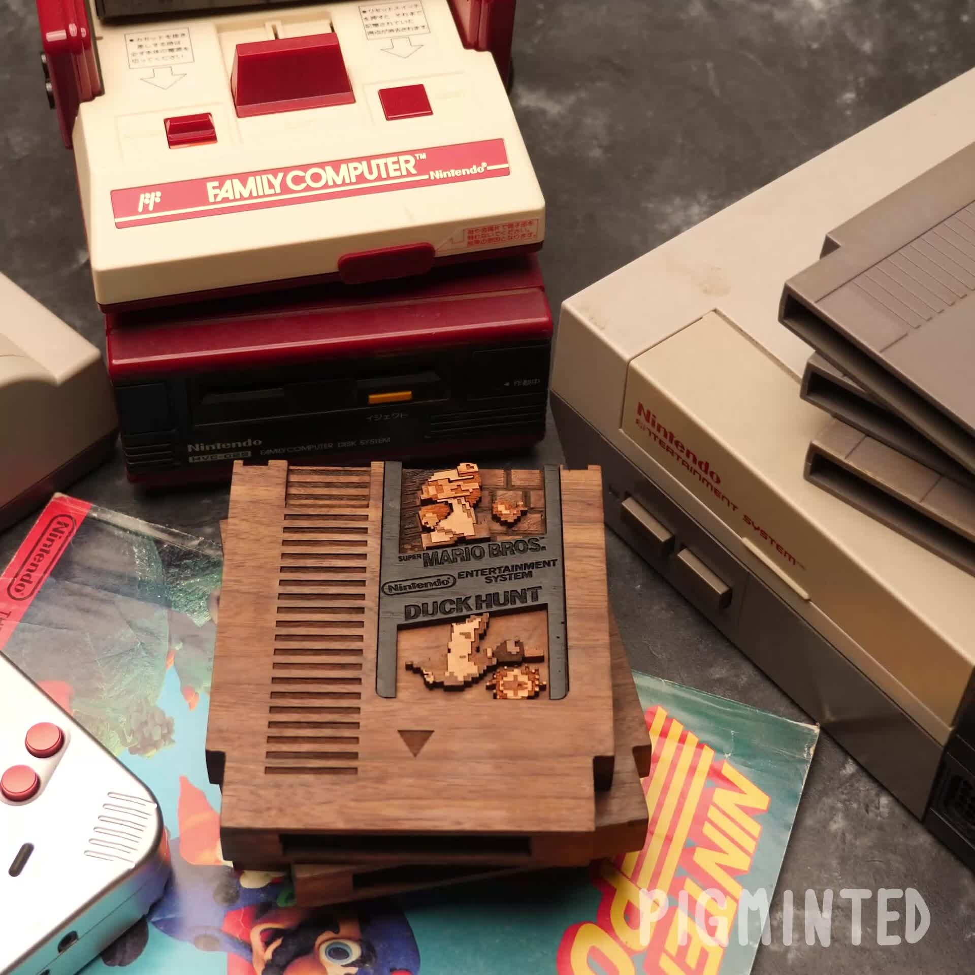 ArtStation - Wooden Mario Bros