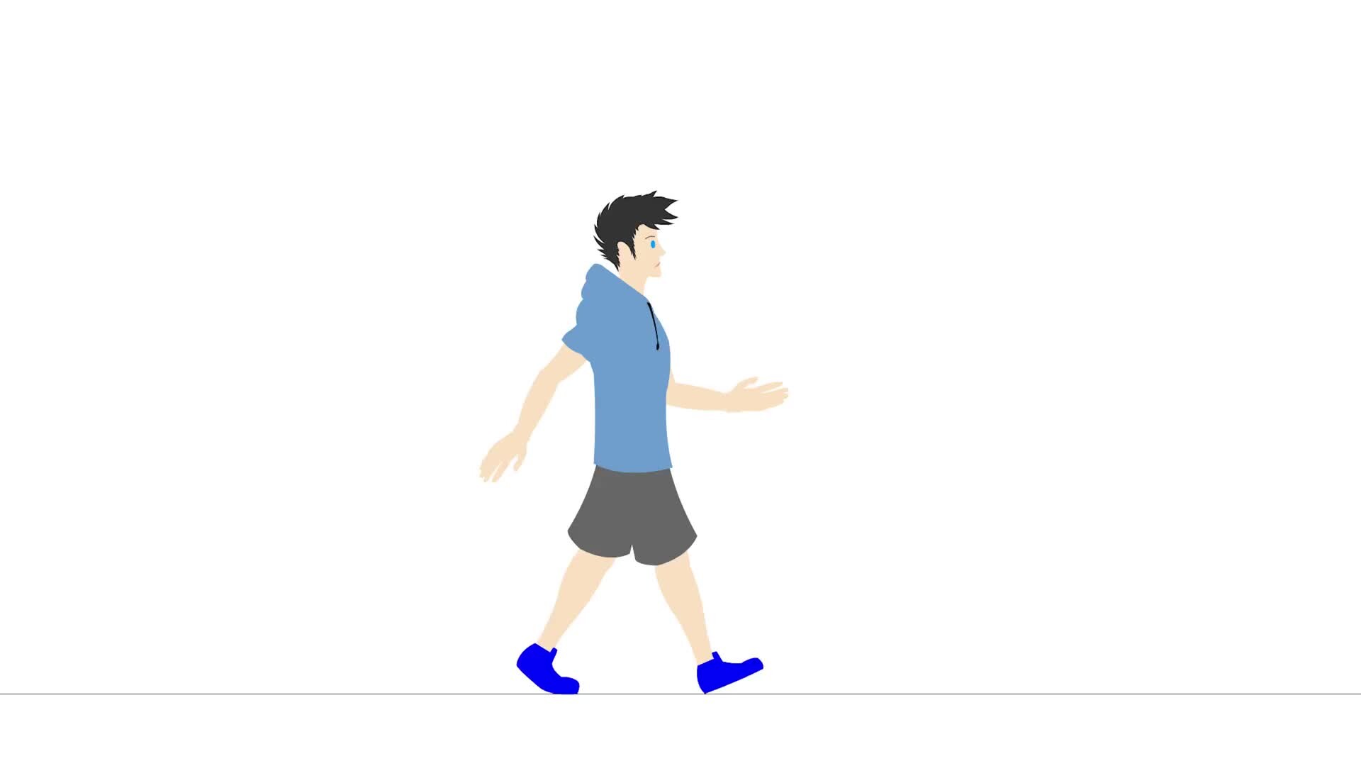 ArtStation - Profile Walk ~ Animation 2D