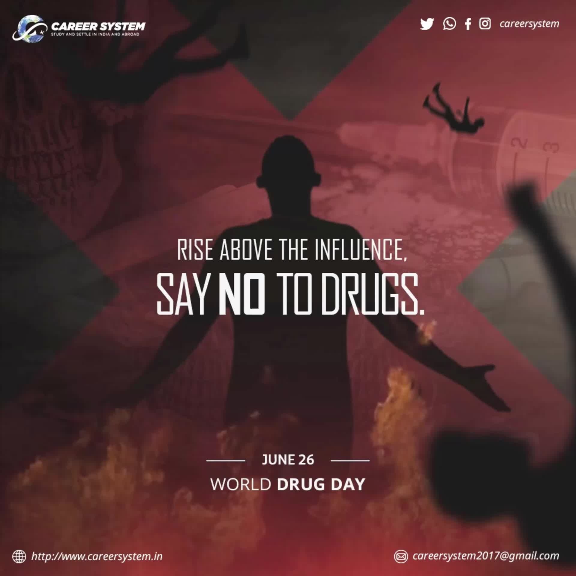 ArtStation - World Drug Day - Motion Poster