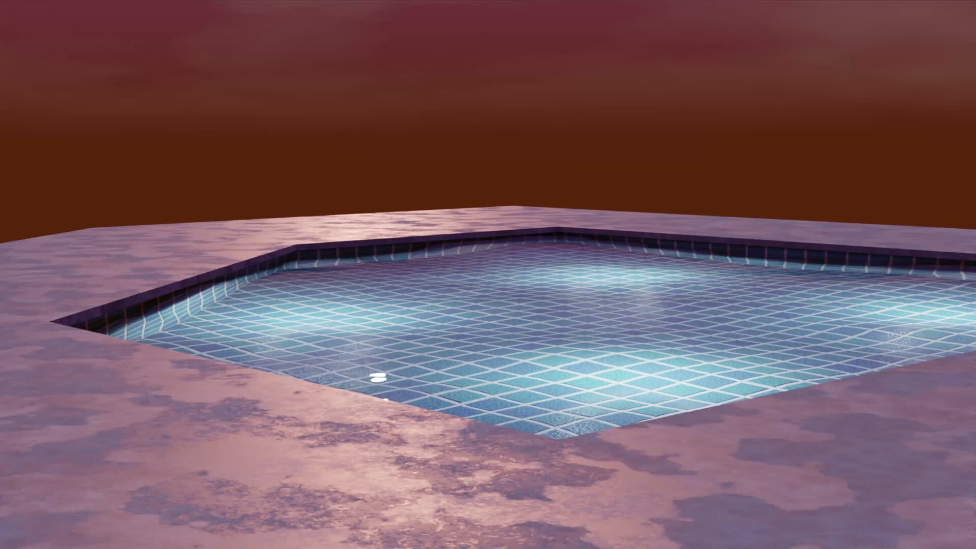 ArtStation - Sunset Pool