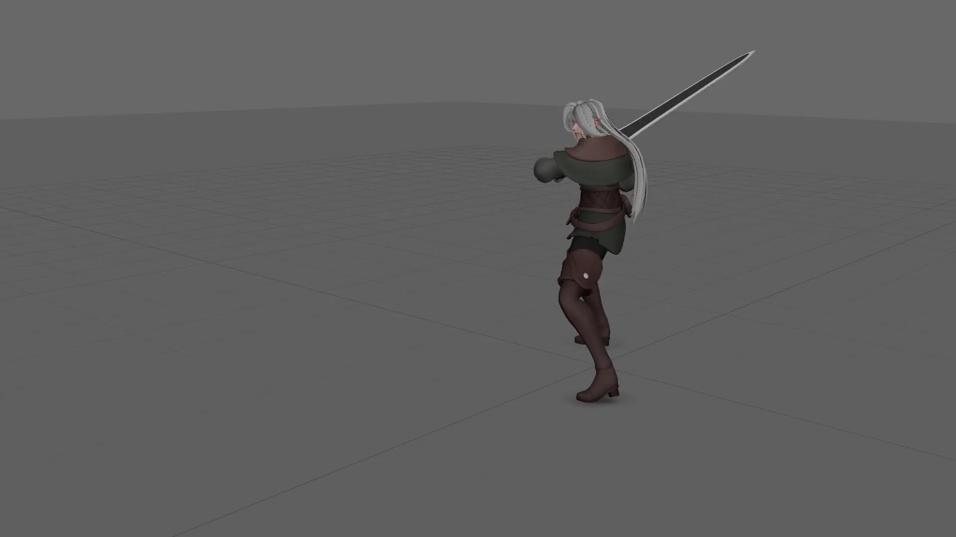 ArtStation - Azri attack combo