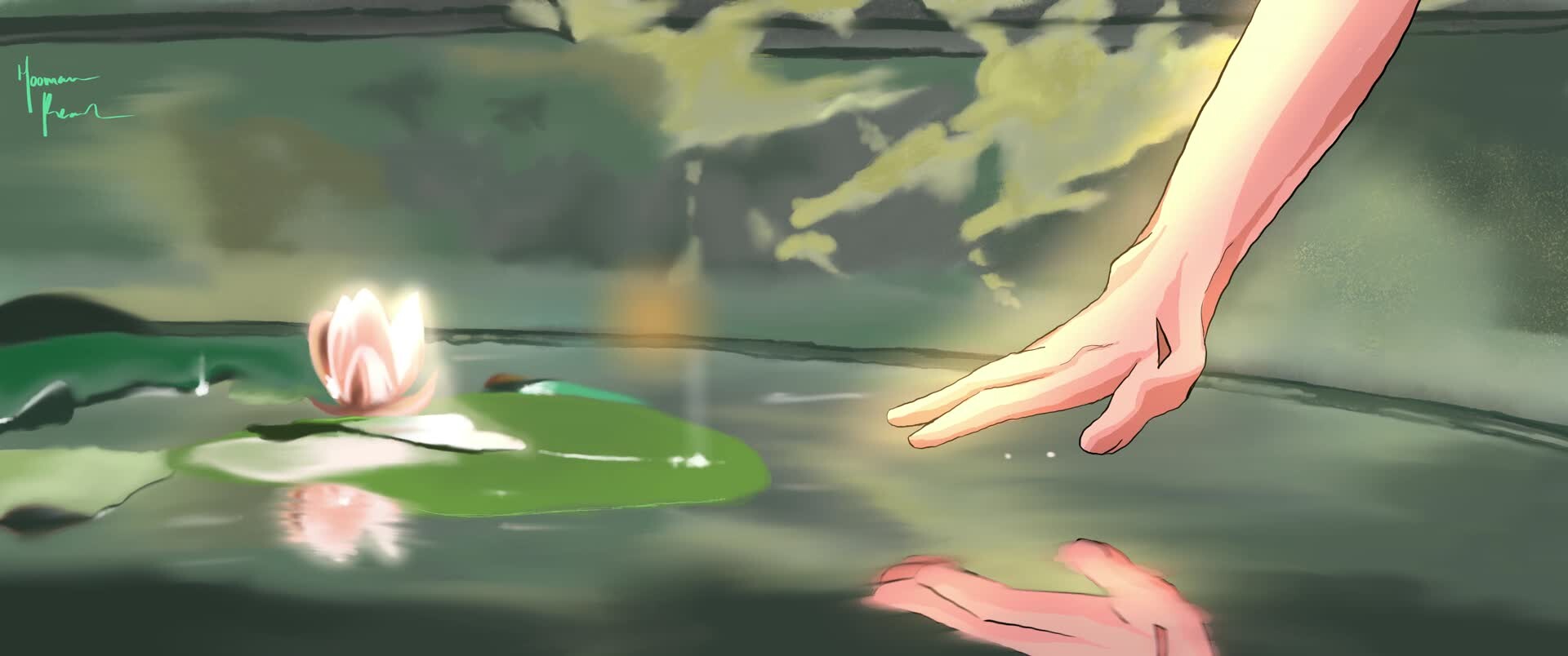 ArtStation - atonement fountain scene