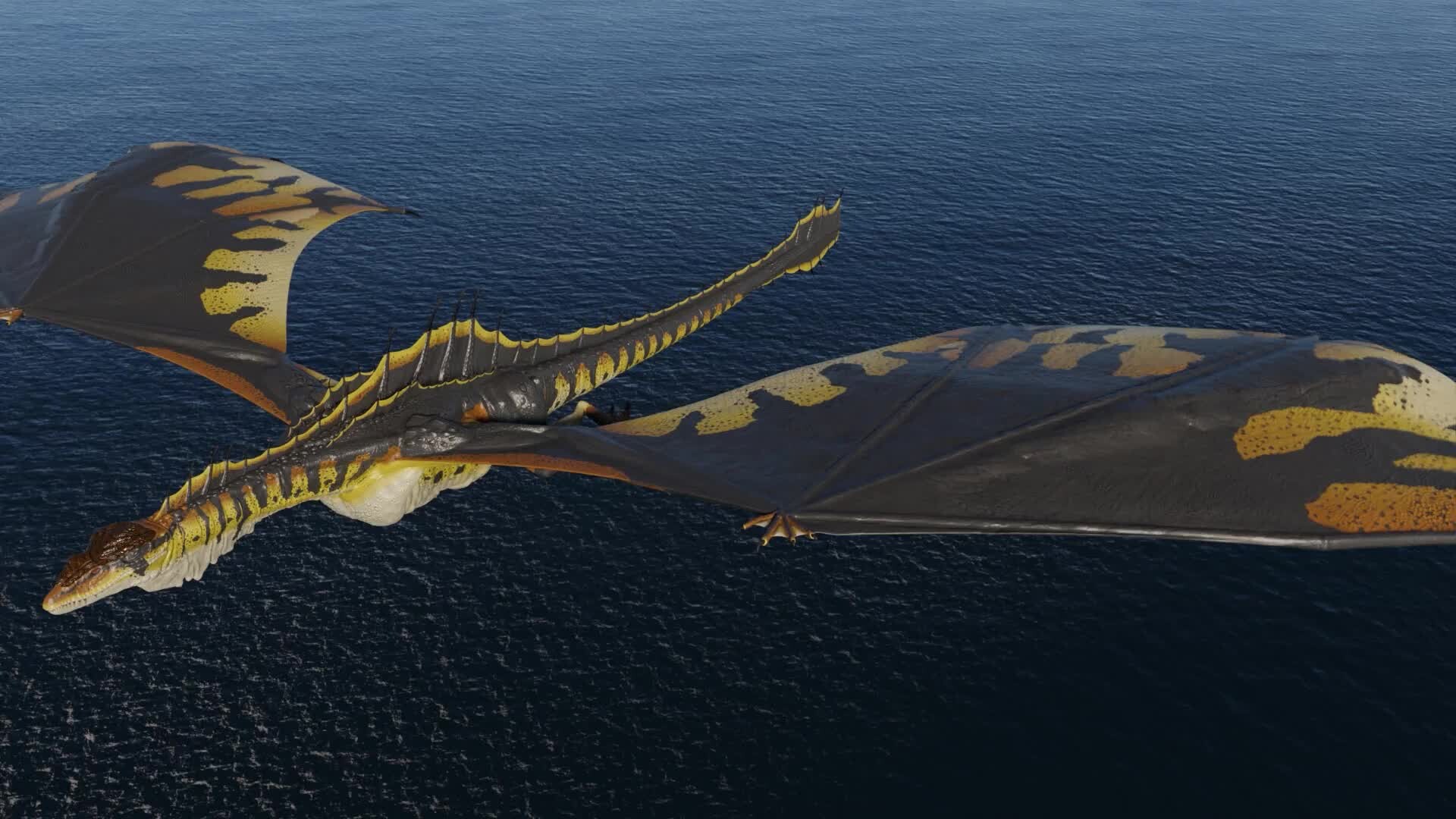 ArtStation - Wyvern - Flight