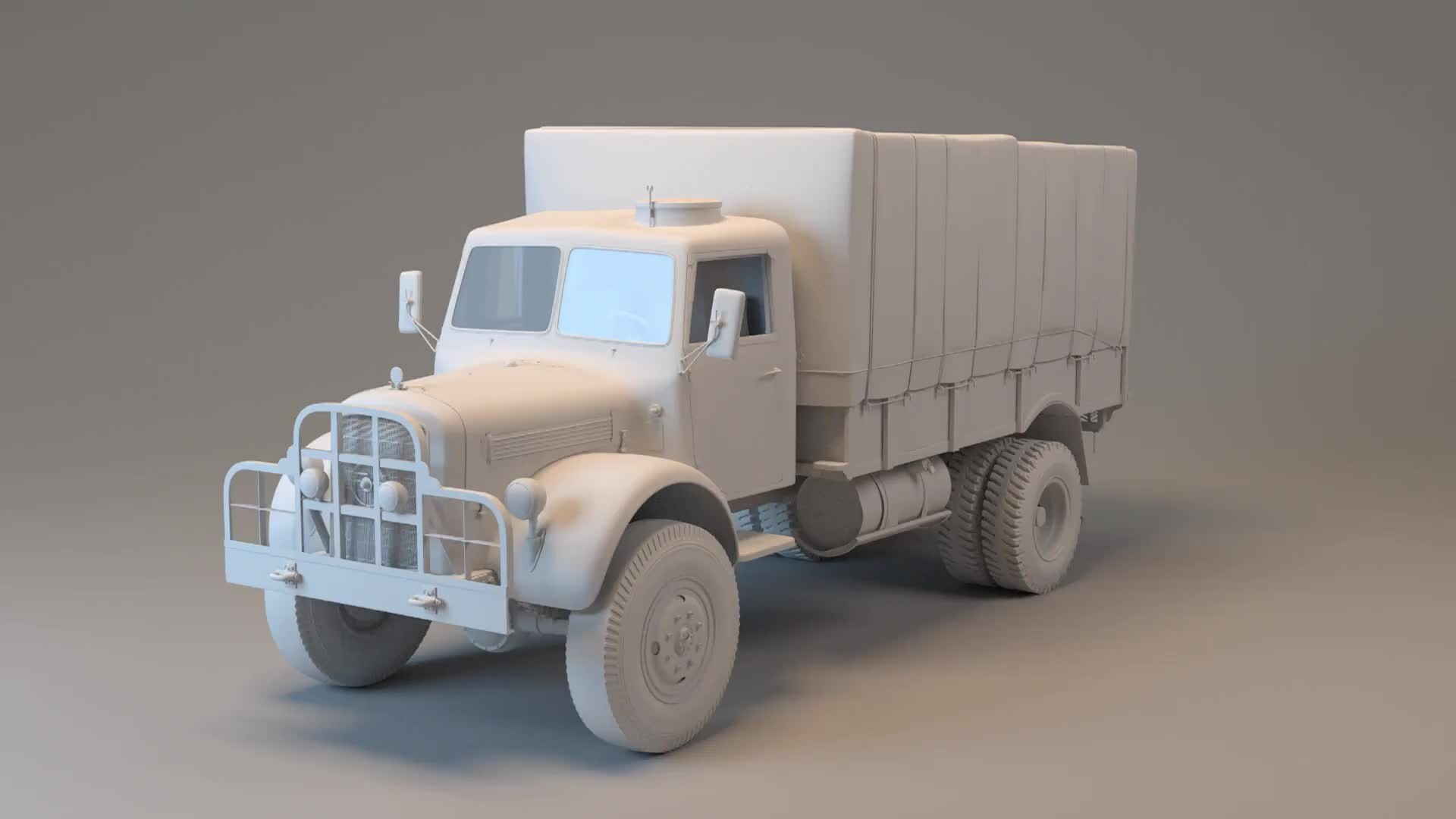 ArtStation - Army Truck