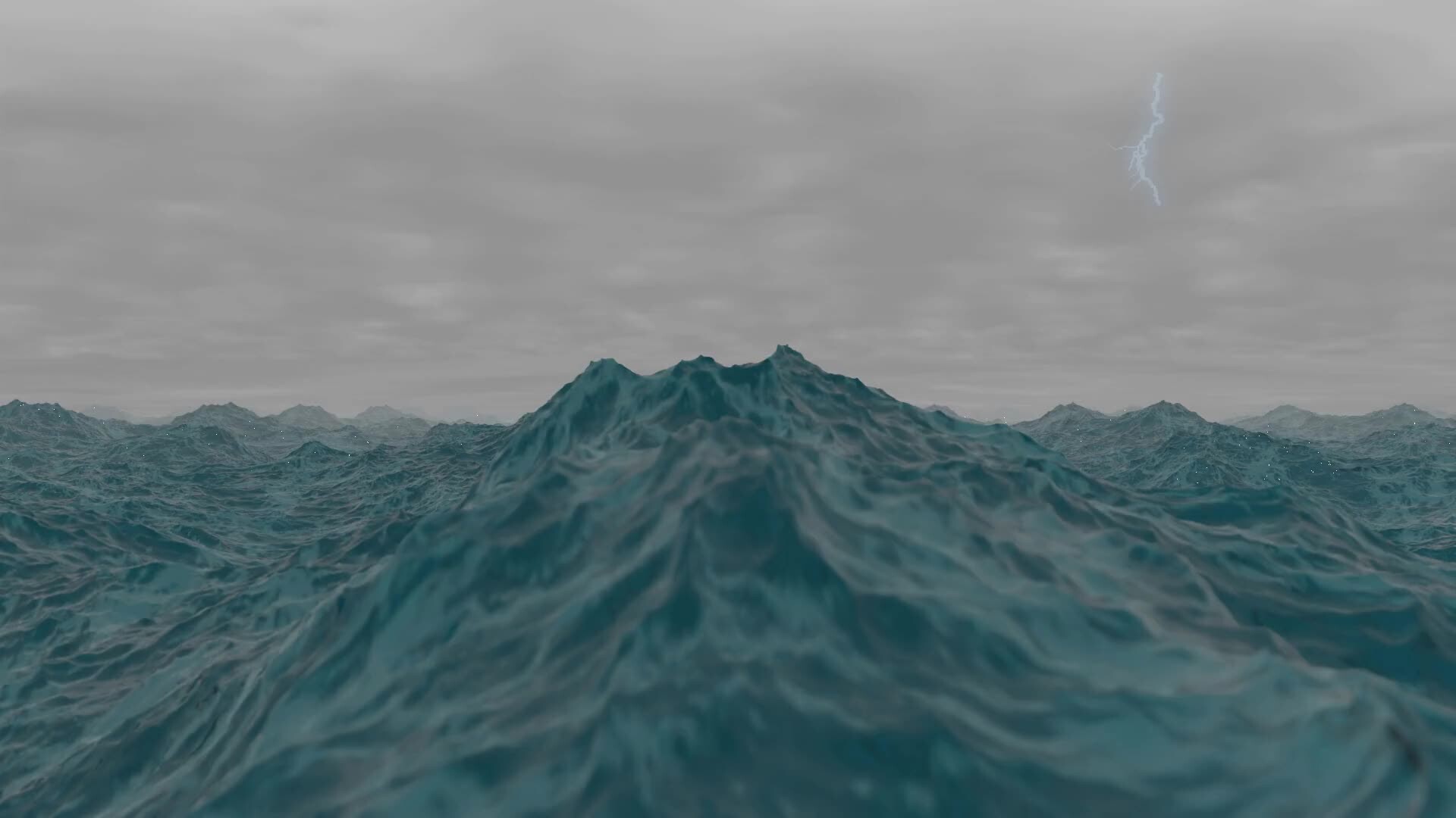 ArtStation - Stormy Sea